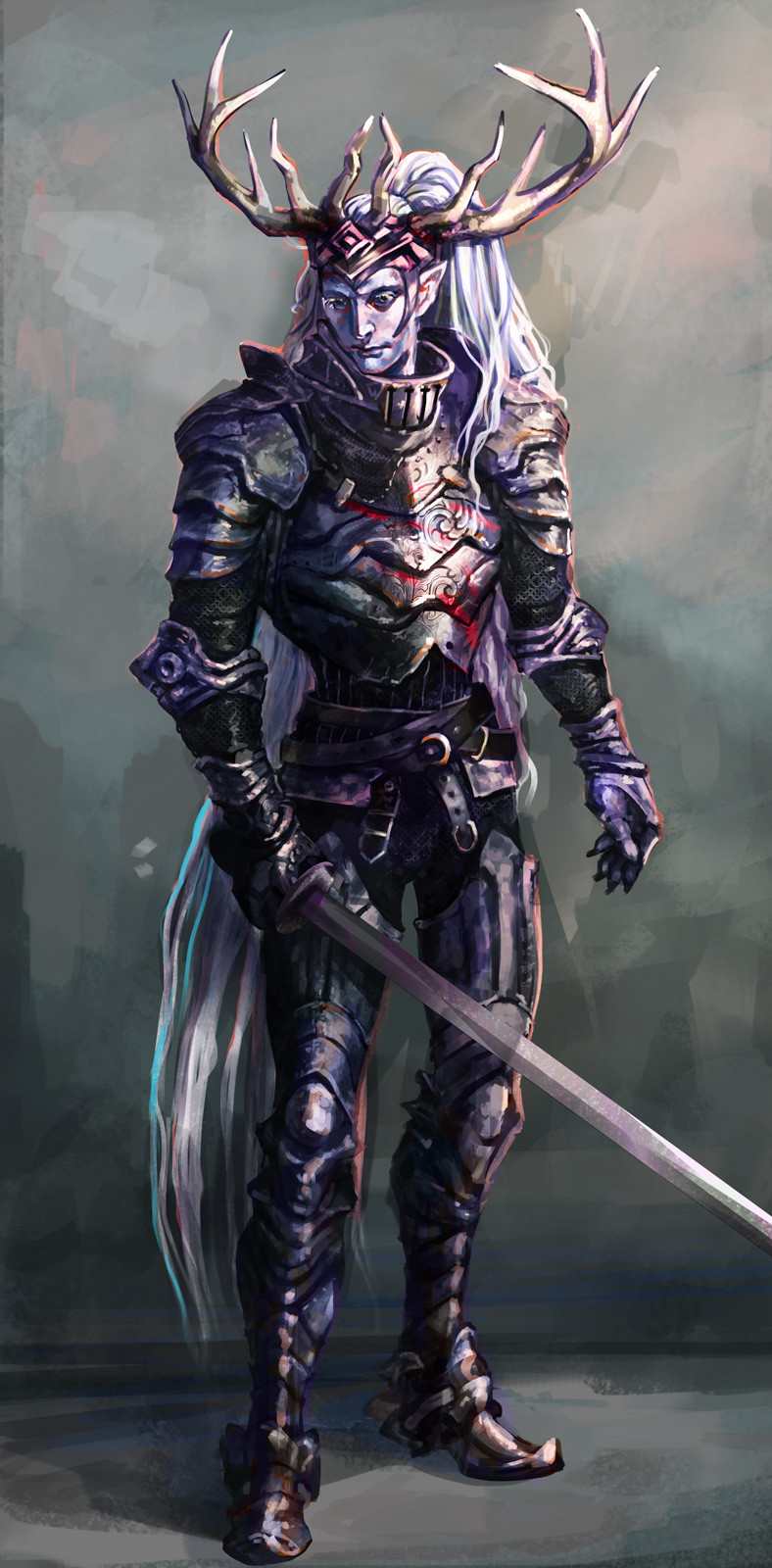 ArtStation - Elven knight