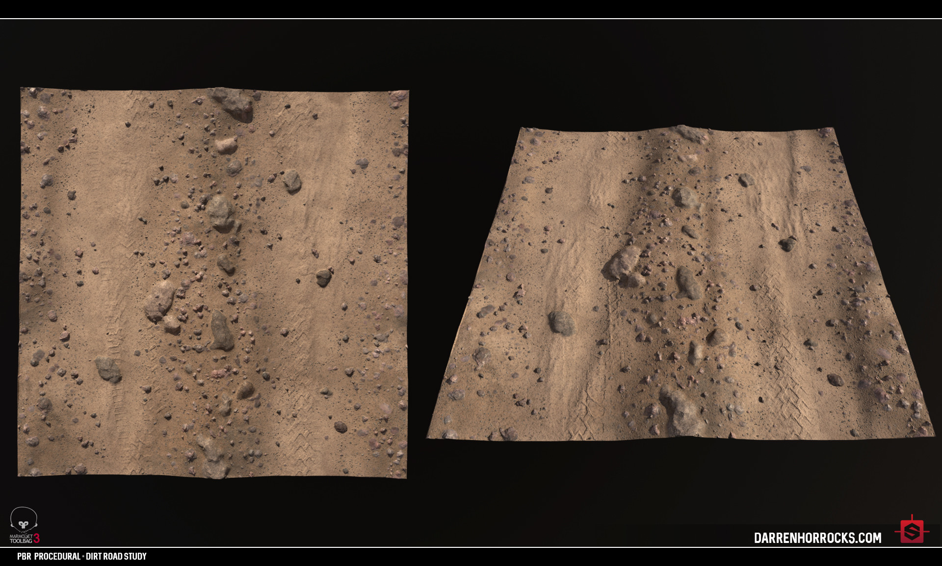 Darren Horrocks - Dirt Road - Substance Designer