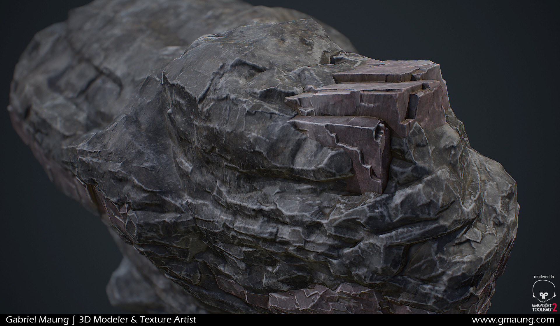 Gabriel Maung - Large Corundum Rock