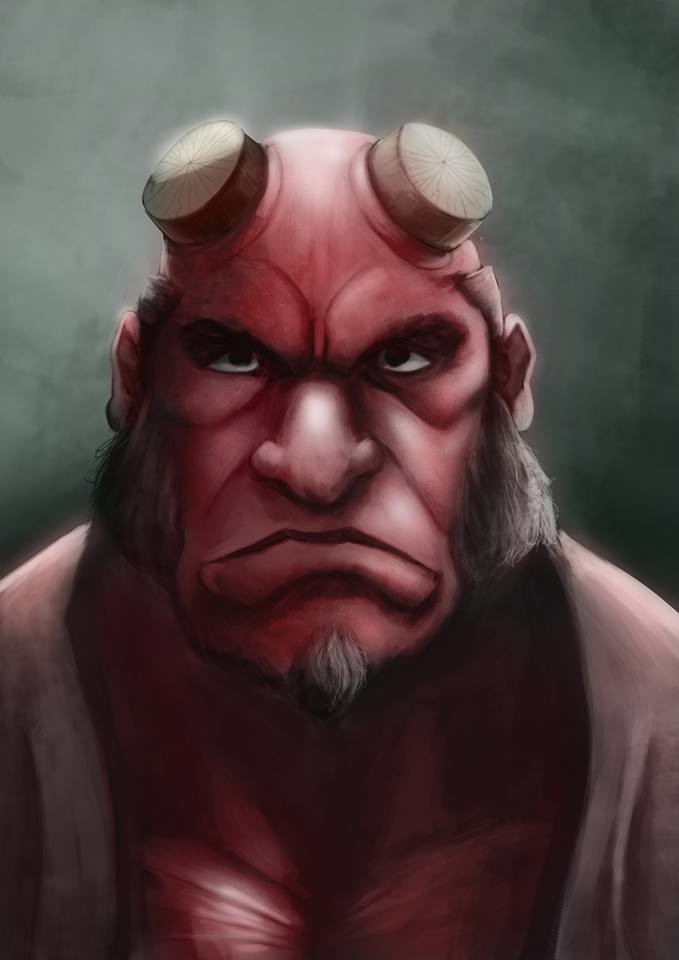 ArtStation - Hellboy.