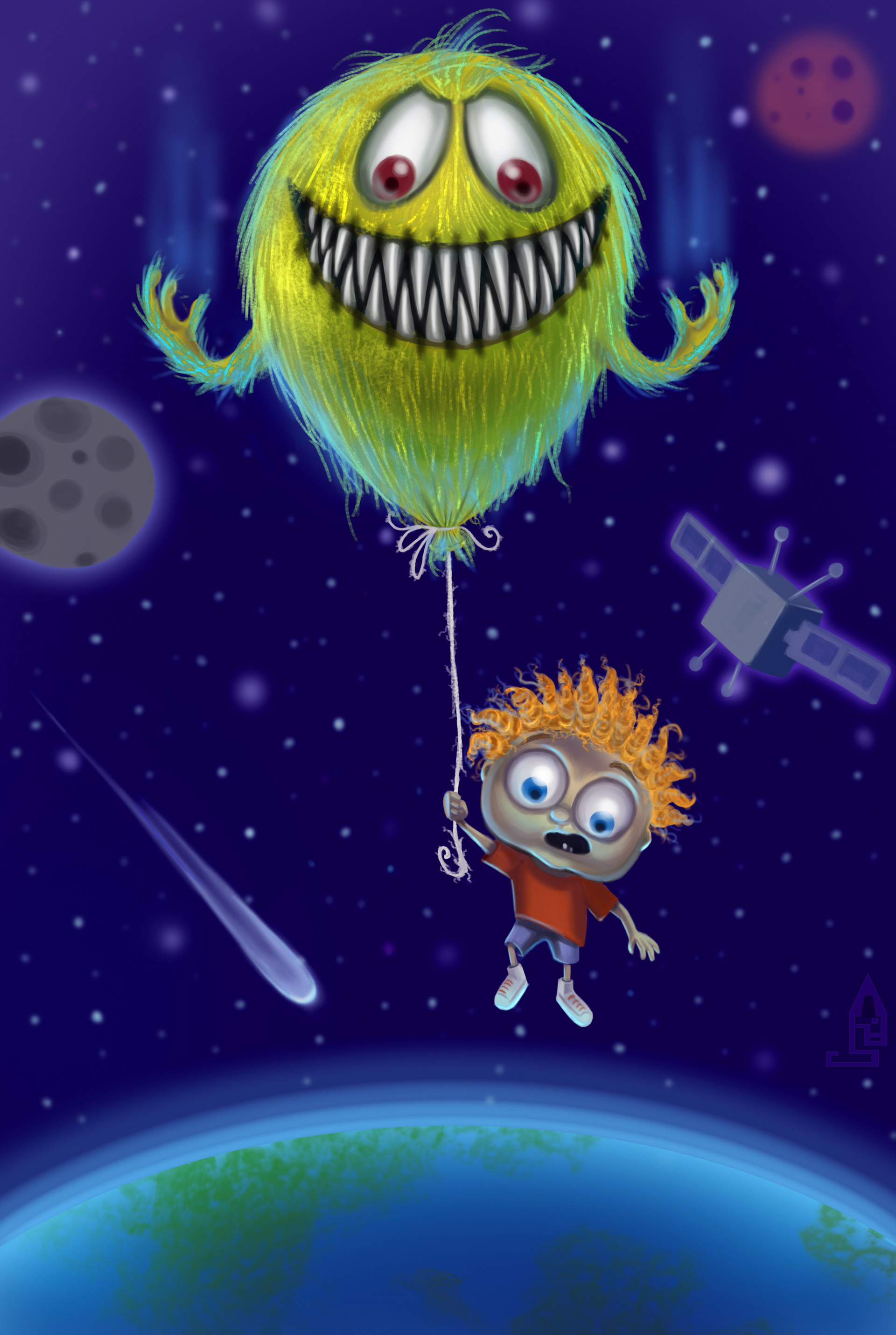 ArtStation - Alien Balloon