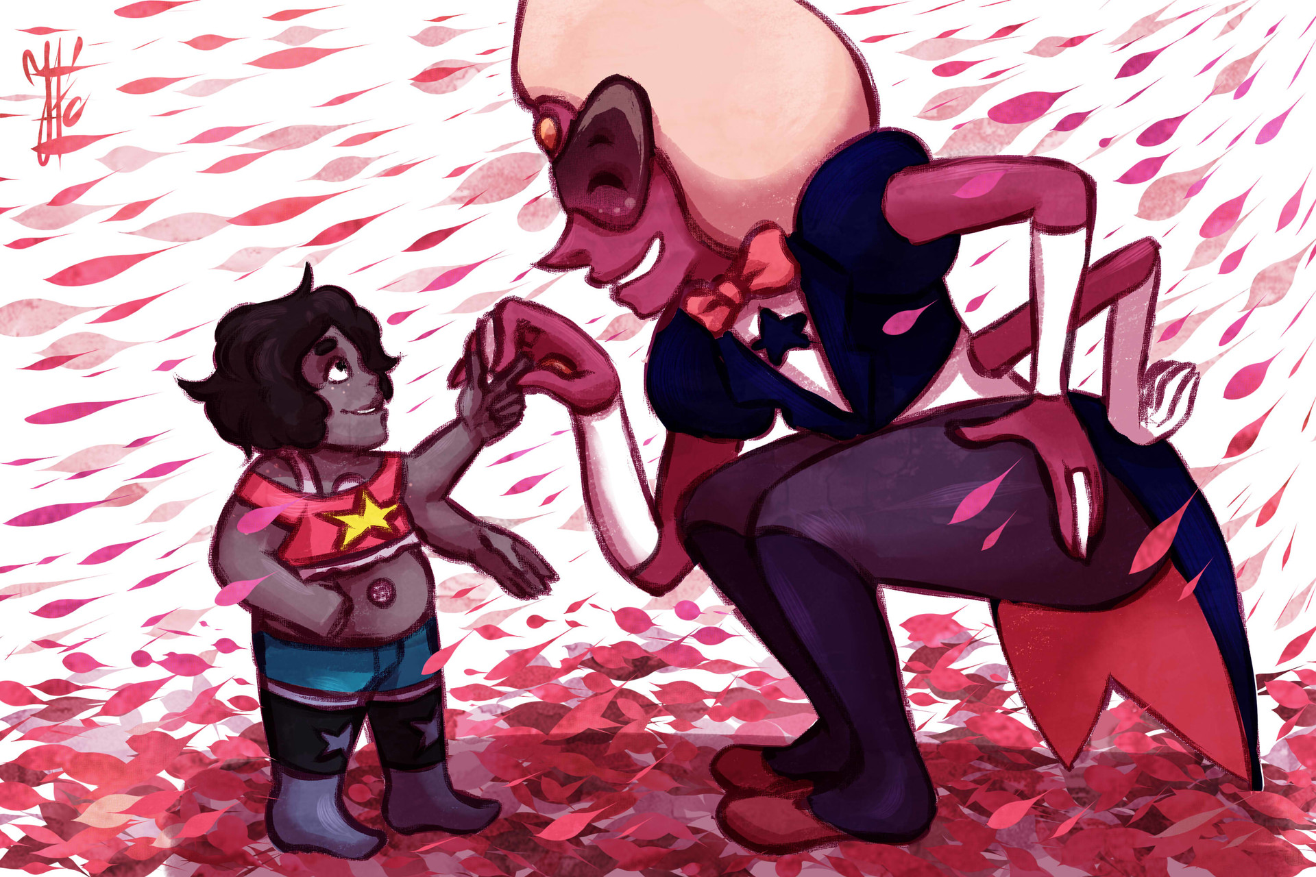 ArtStation - Lovely Sardonyx, Lei Solar(Olha Bielkina)