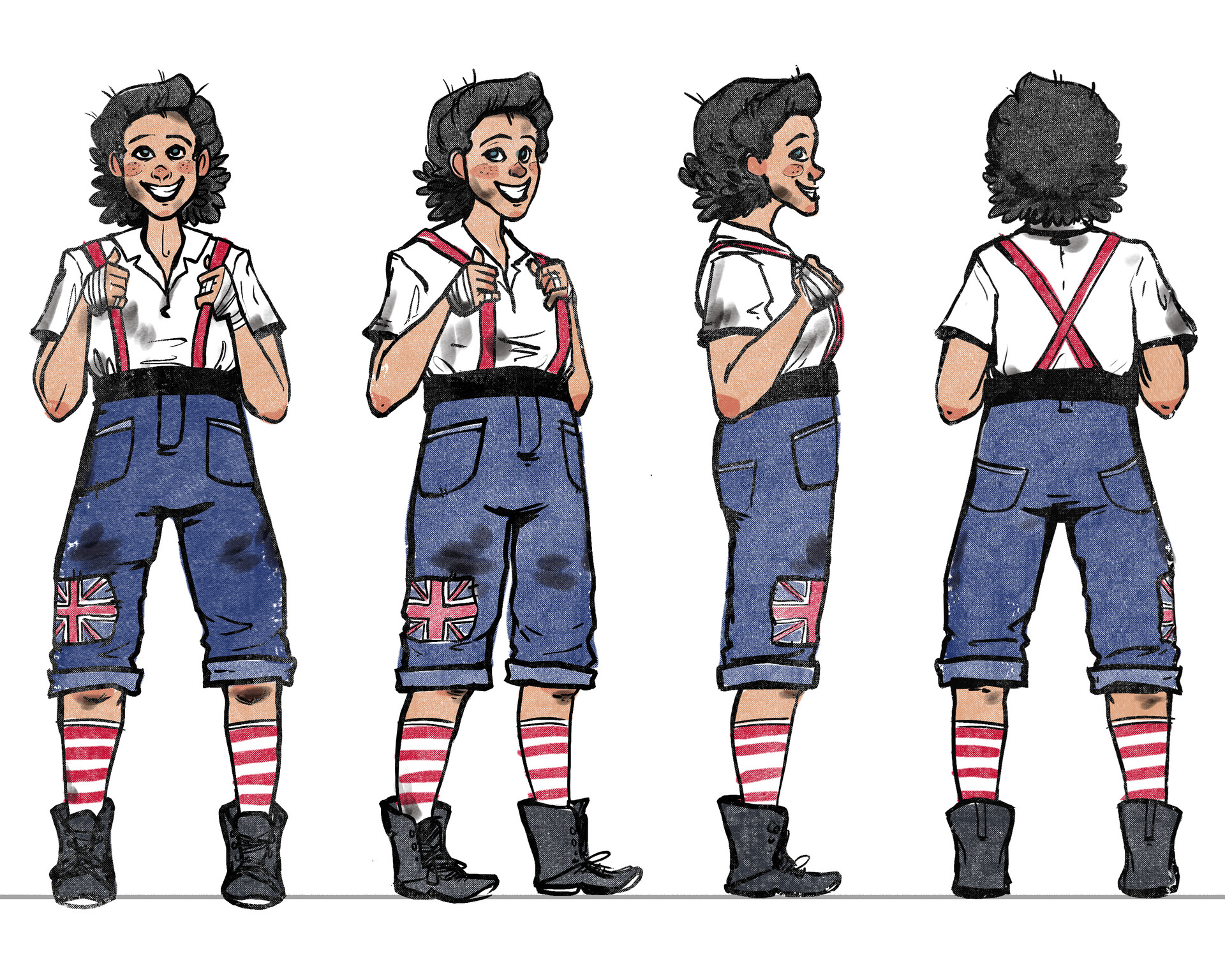 ArtStation - Tilly Trendon - Chatacter Model Sheet