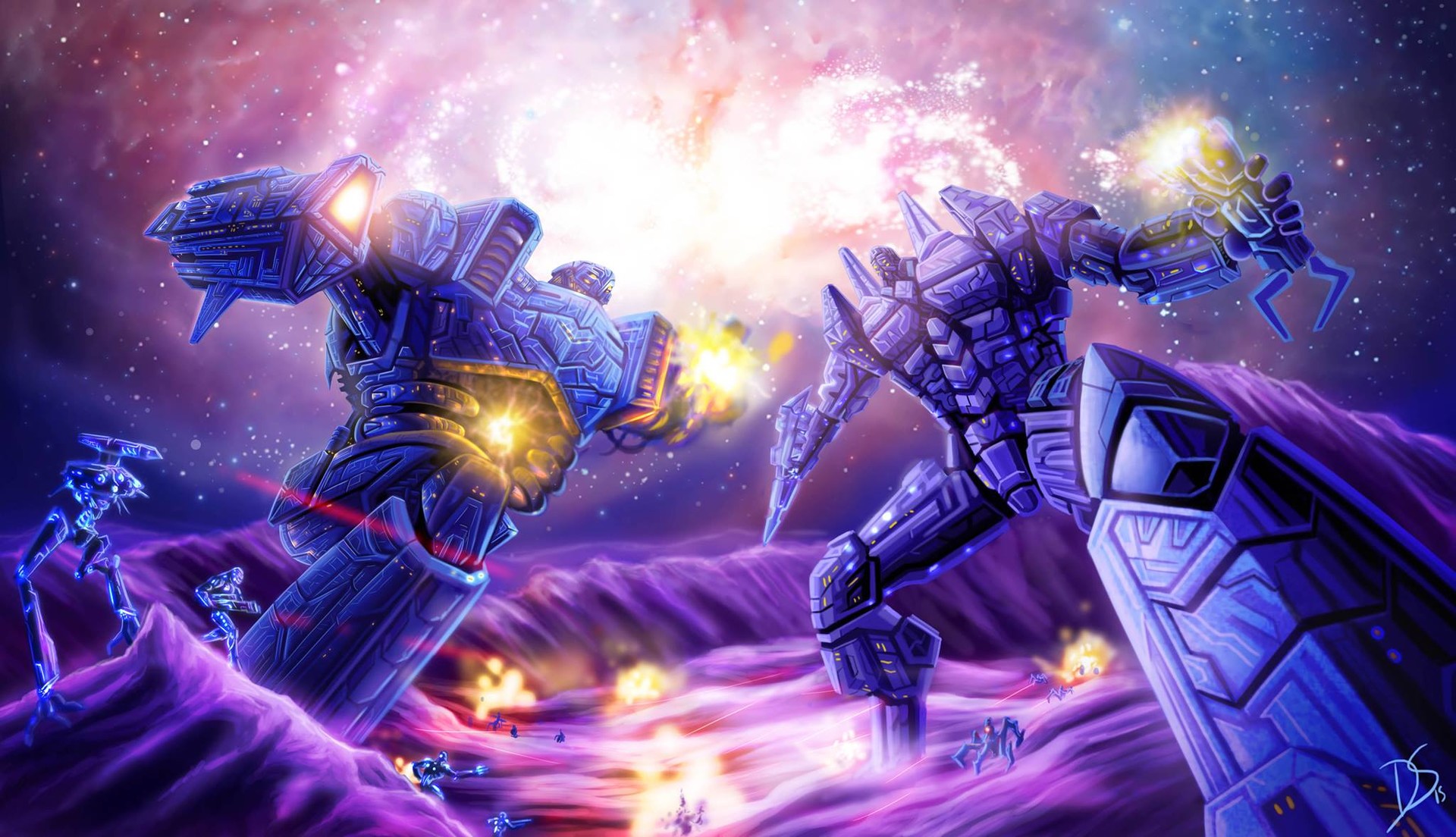 ArtStation - DISTANT BATTLE