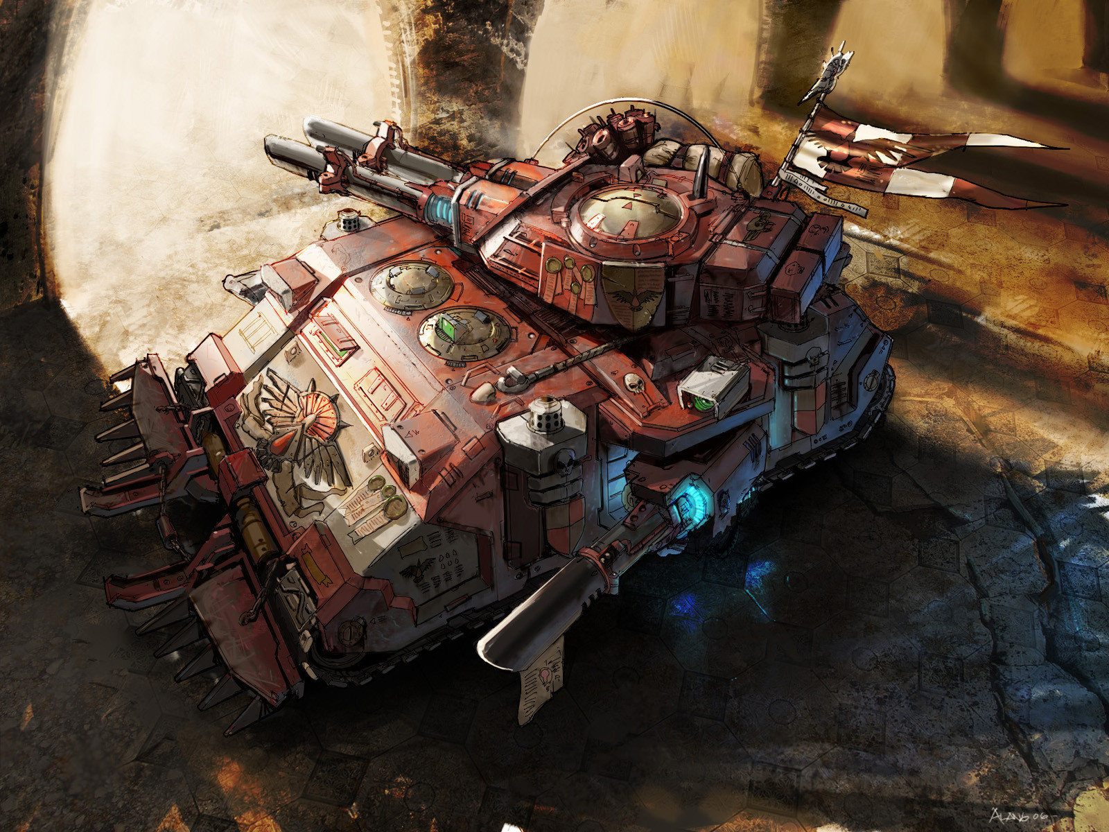 ArtStation - Blood Raven Predator