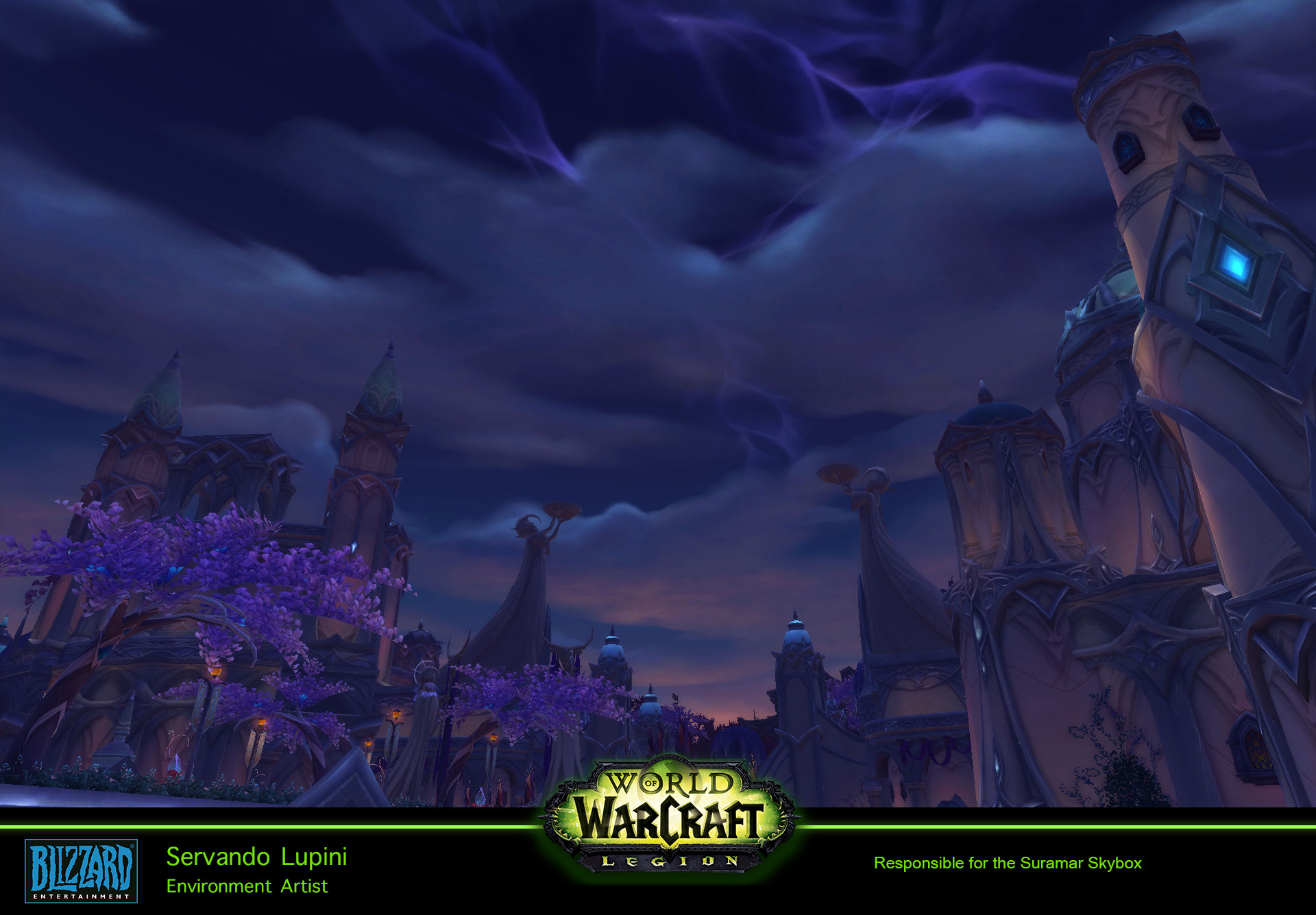 Servando Lupini - Suramar Artwork - World of Warcraft Legion