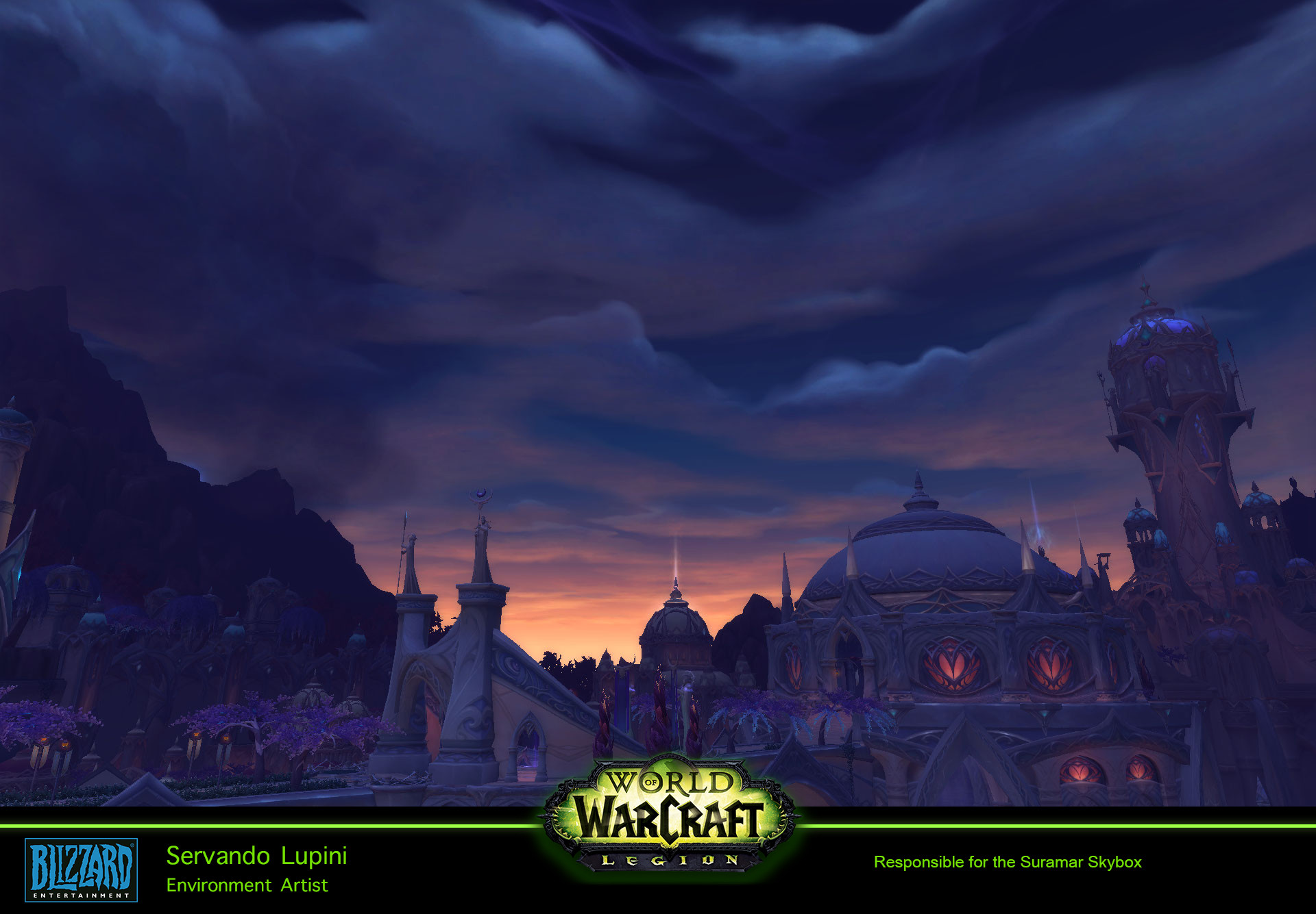 Servando Lupini - Suramar Artwork - World of Warcraft Legion