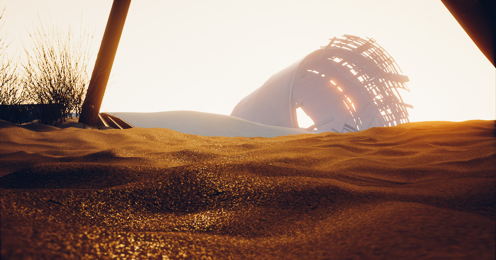 Sander Vander Meiren - UE4 Desert campsite