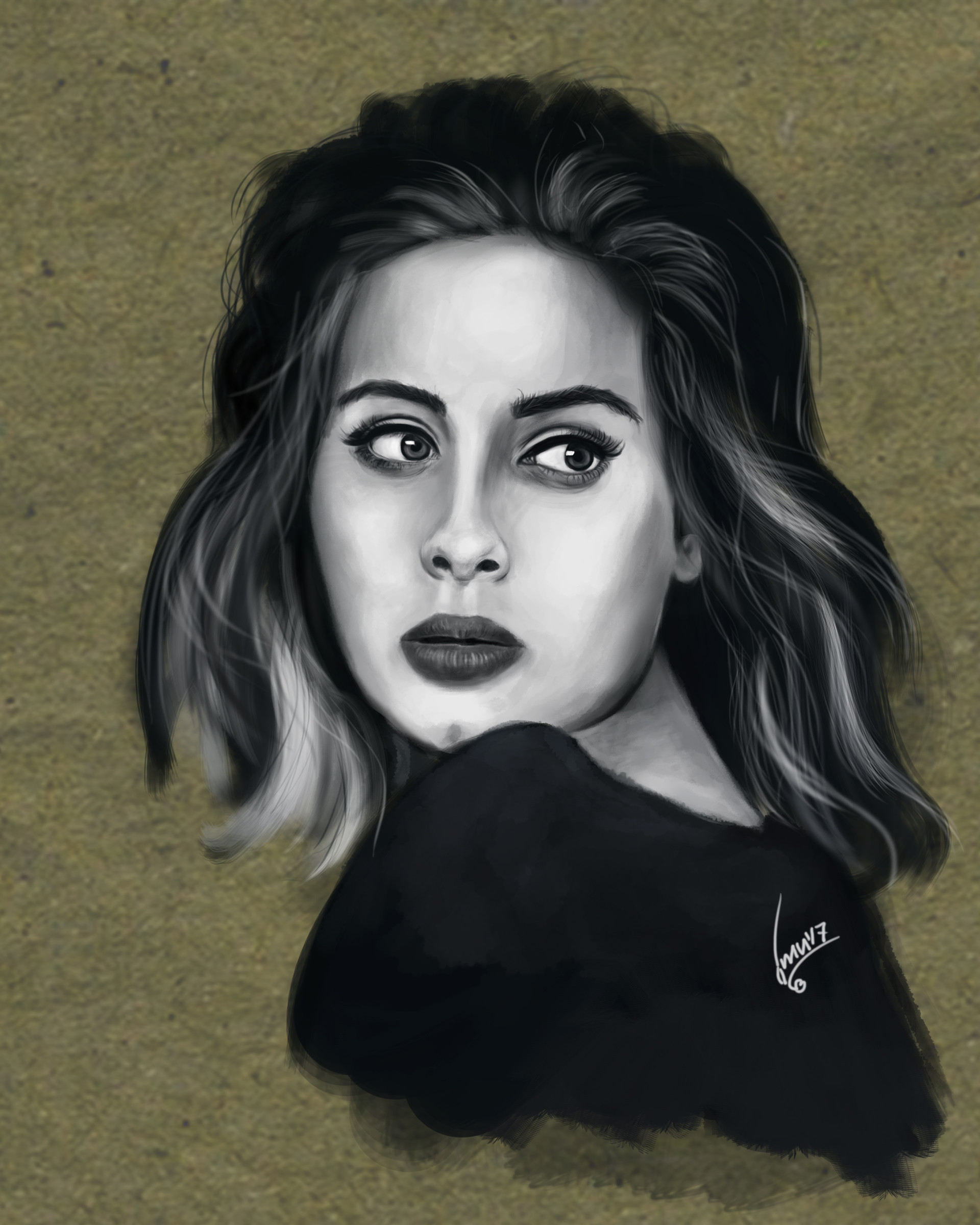 ArtStation - Adele Portrait