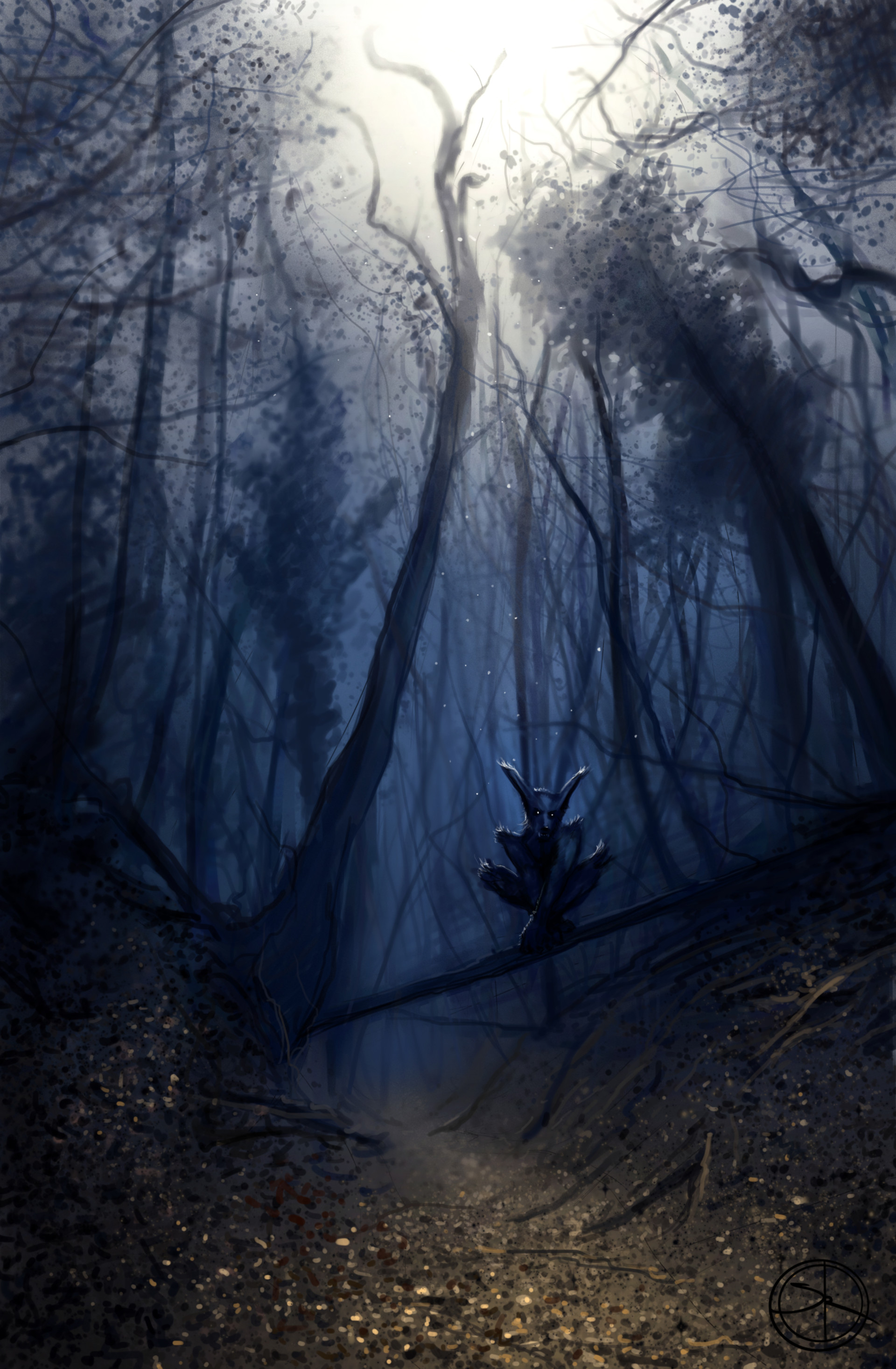 ArtStation - Dark forest