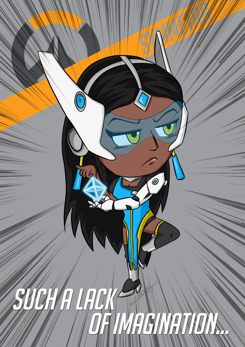 ArtStation - Symmetra - Overwatch Chibi