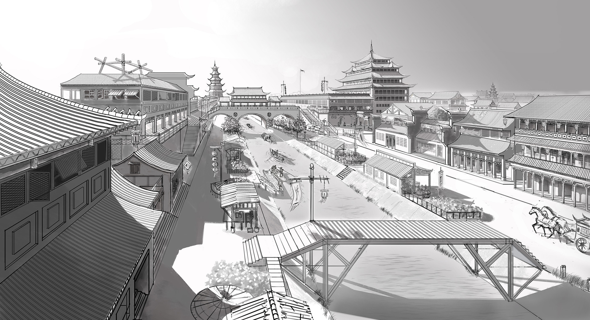 ArtStation - Ancient China City