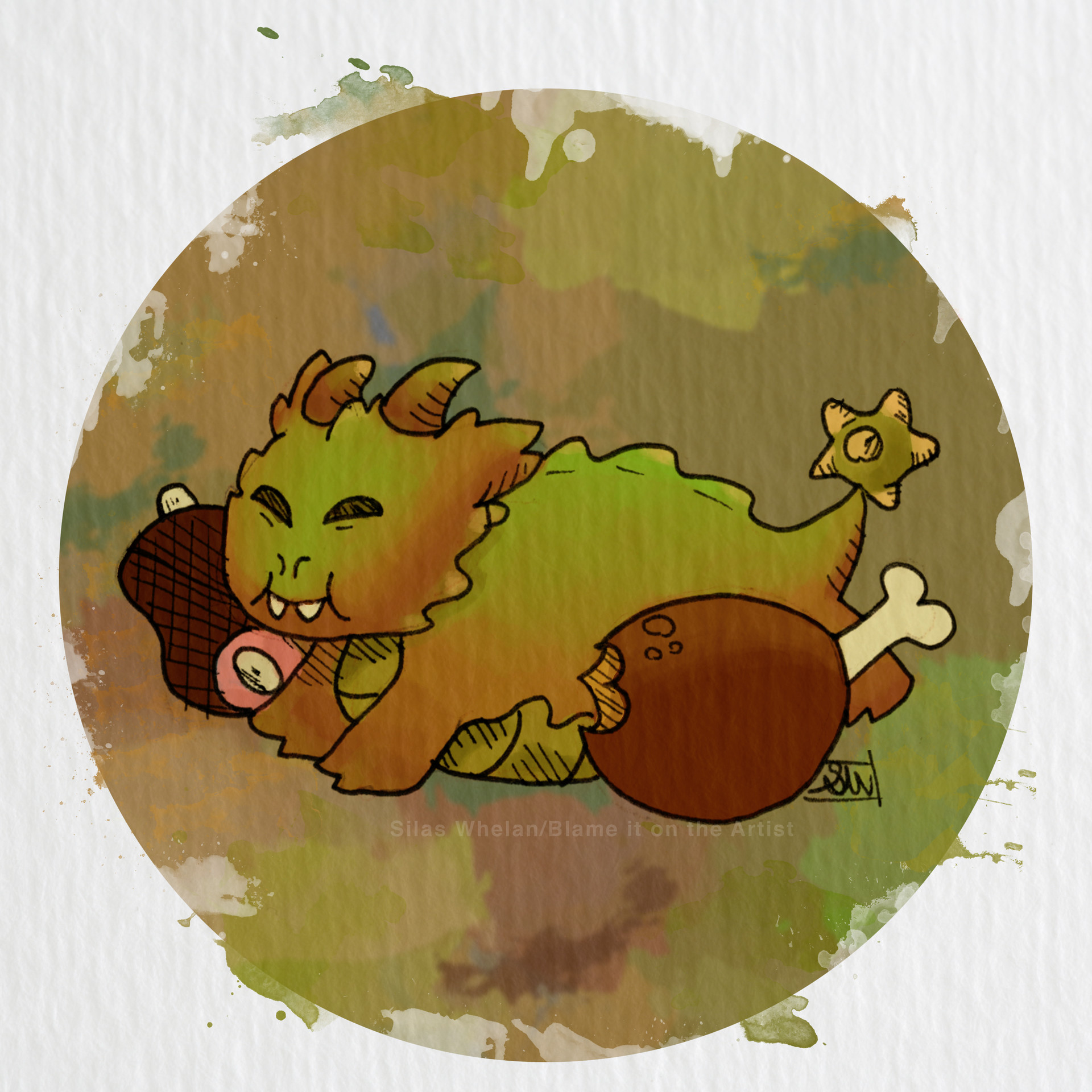 ArtStation - Little Sin Dragons