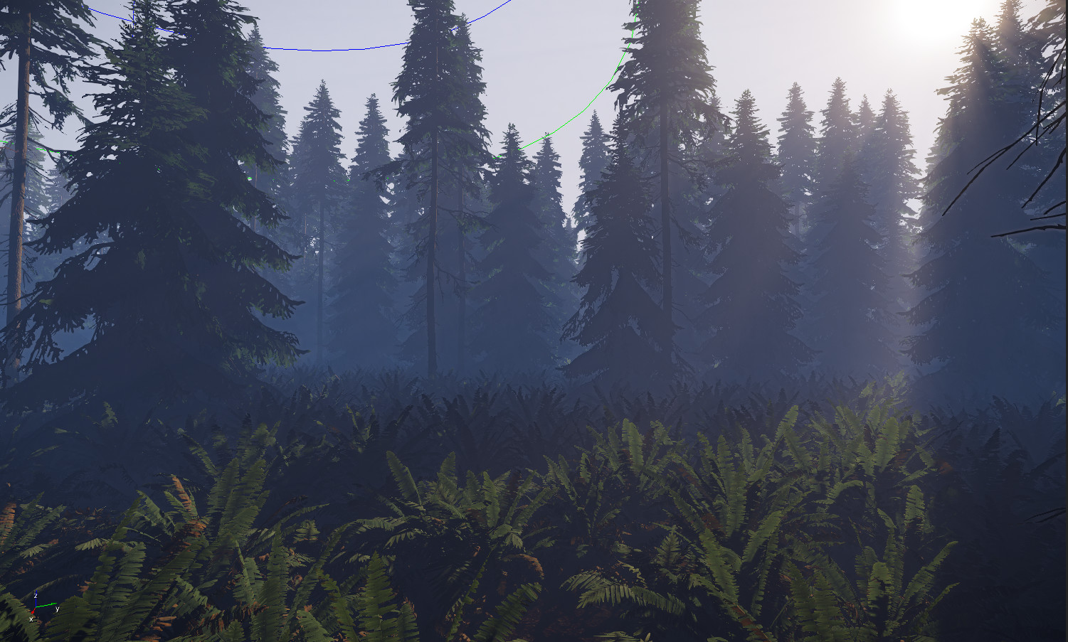 Vytalas Hewitt - Cryengine Spruce Forest