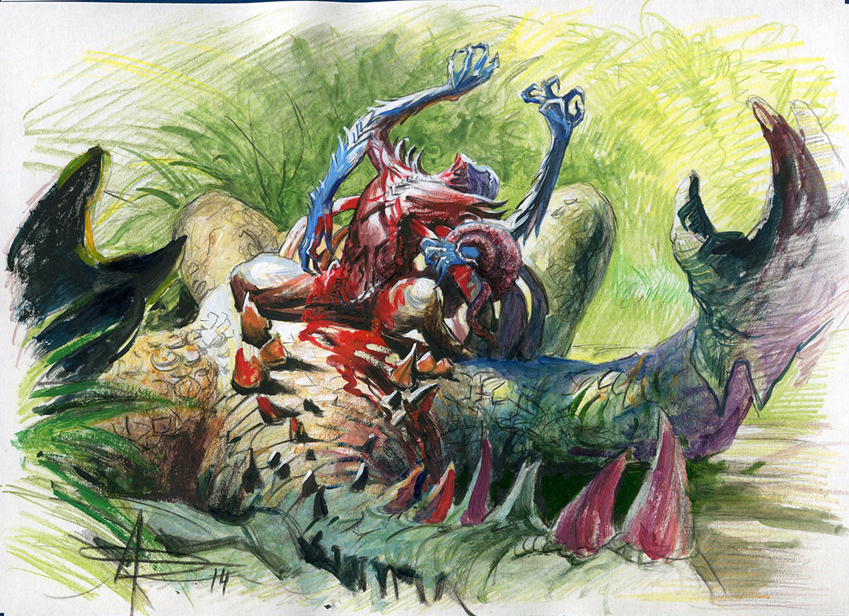 ArtStation - Sketches for MTG Part 1