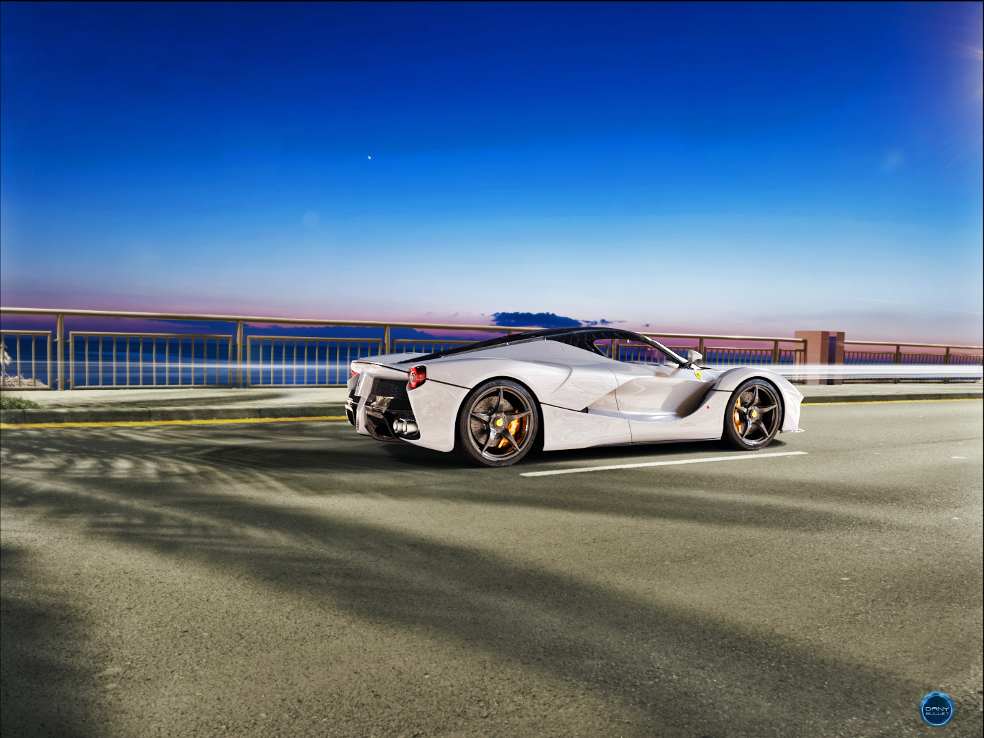 Dany Bullet - Ferrari Laferrari 3D renders