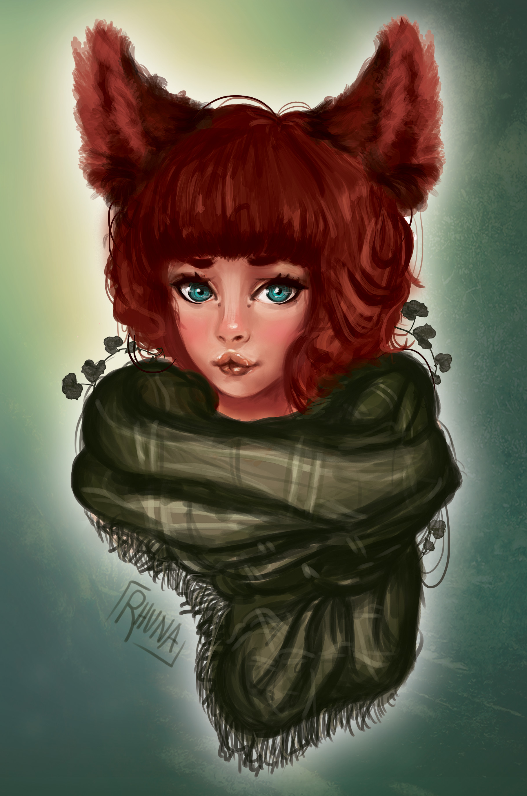 ArtStation - Finwe - The Foxy child