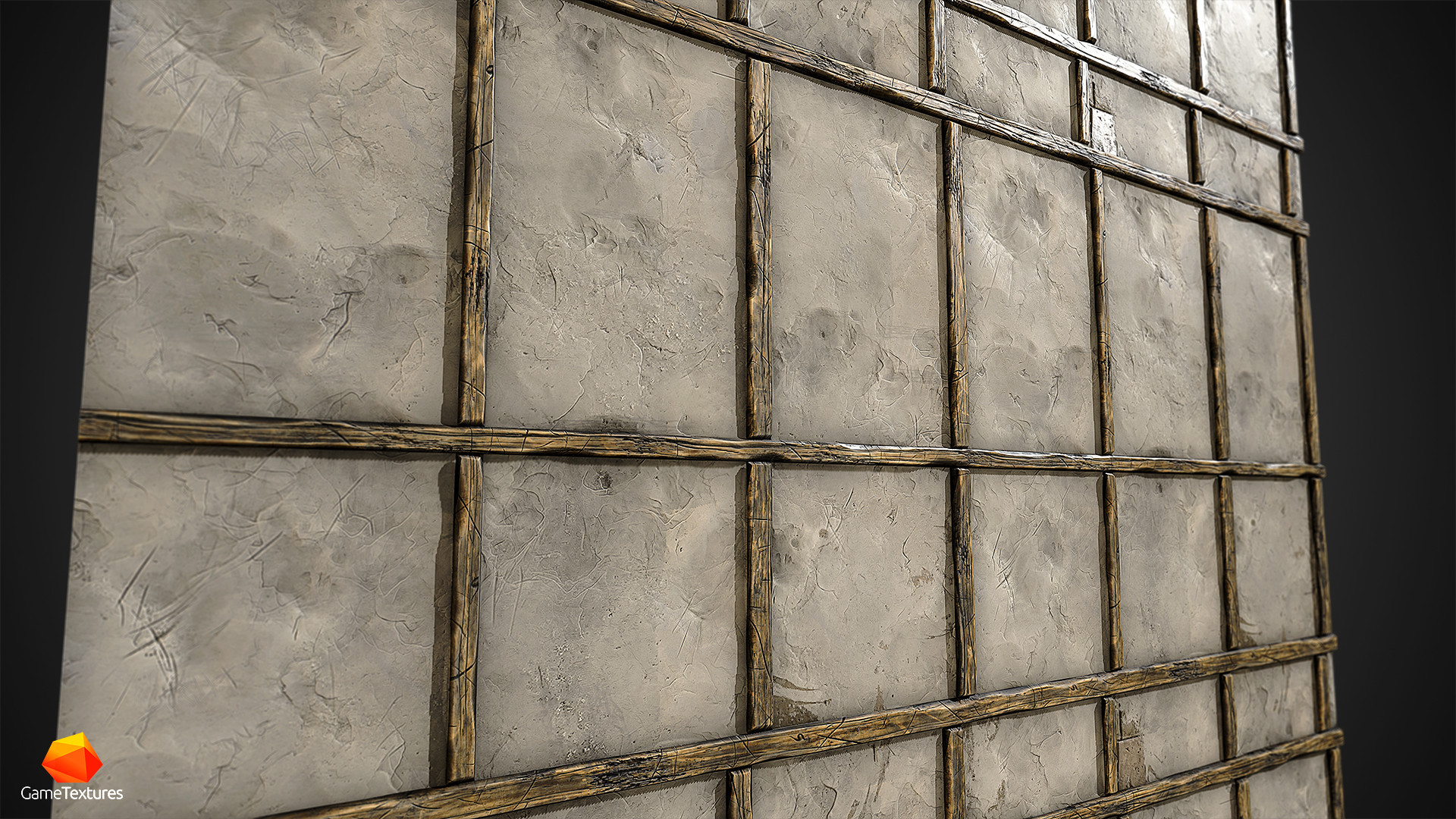 Tanner Kalstrom - Plaster wall with Exposed Brick and Wood Beams