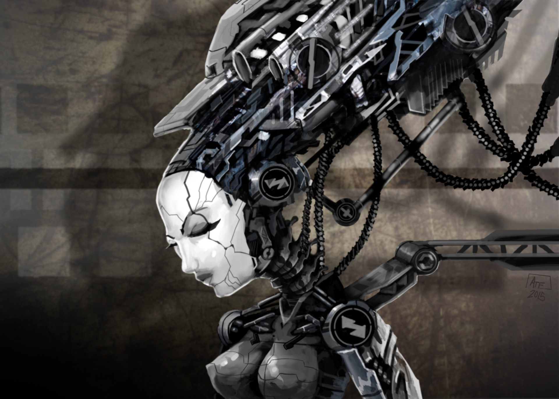 ArtStation - metal head