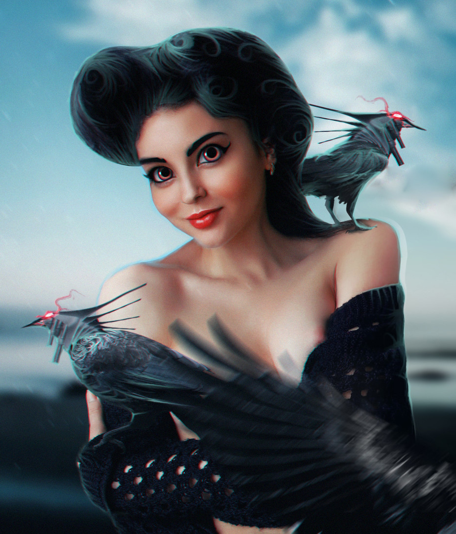 ArtStation - Techno Girl