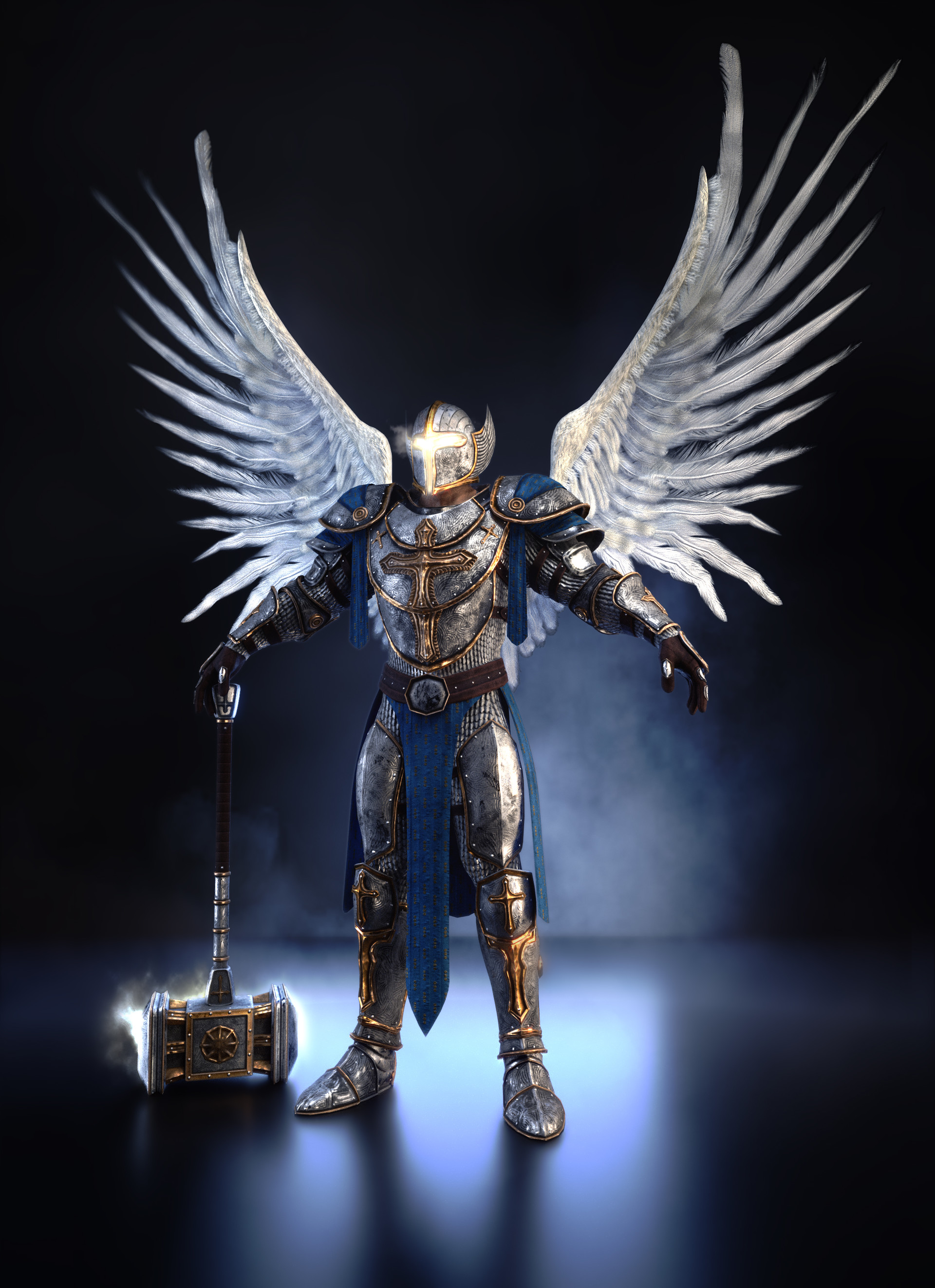 ArtStation - Angel WIP ( not rigged)