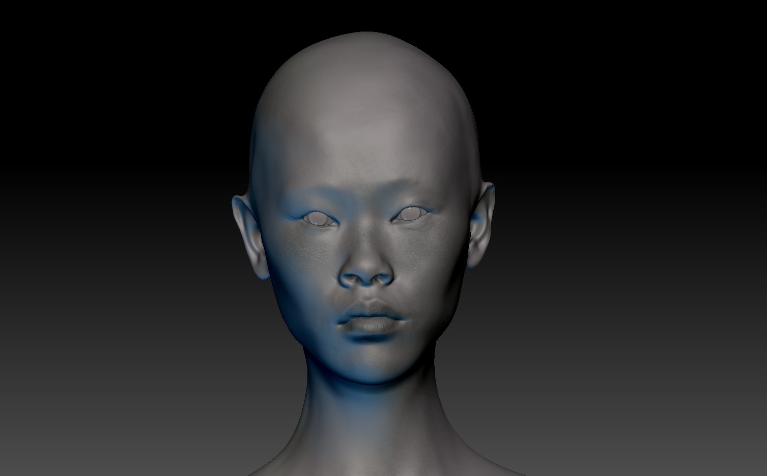 ArtStation - 3D ASIAN HEAD STUDY