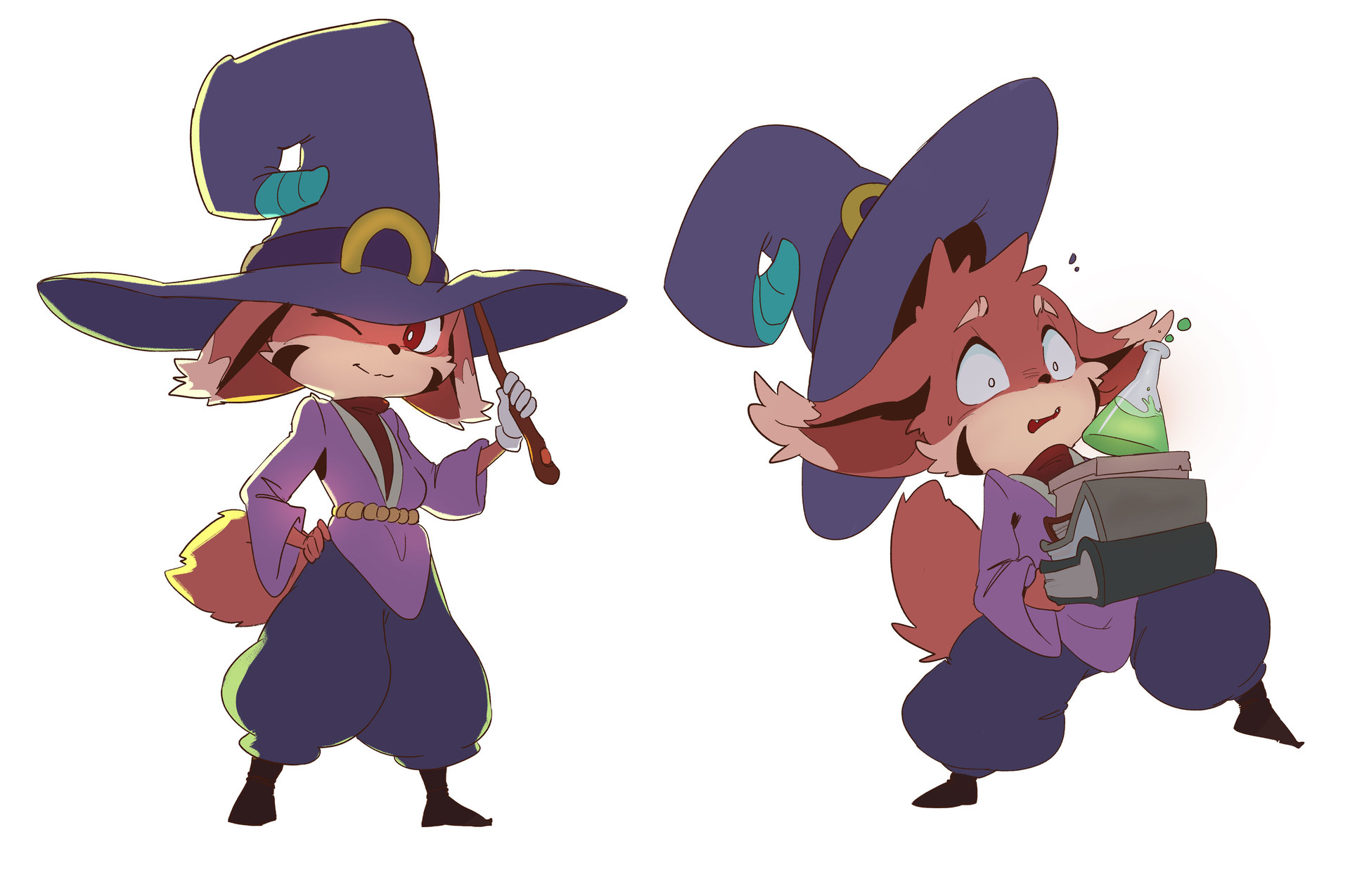 ArtStation - little wizard