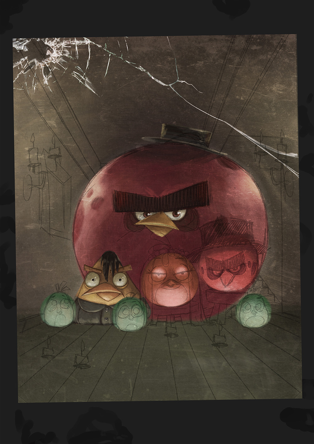 Tozani - In game ABPop Poster Old family picture.