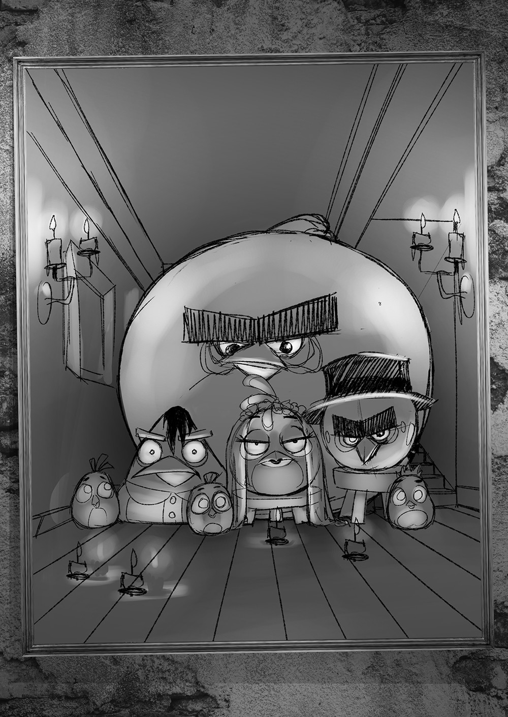 Tozani - In game ABPop Poster Old family picture.