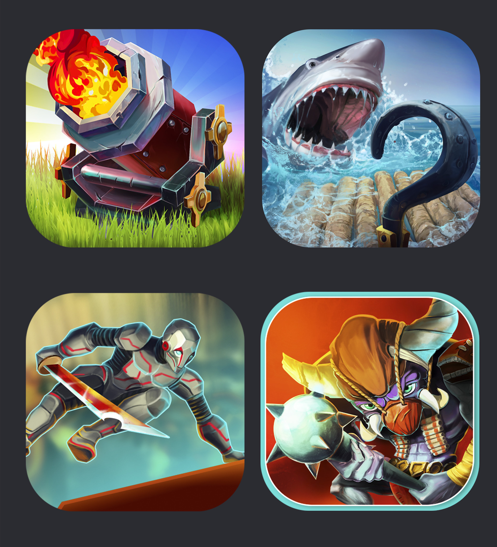 ArtStation - app icons
