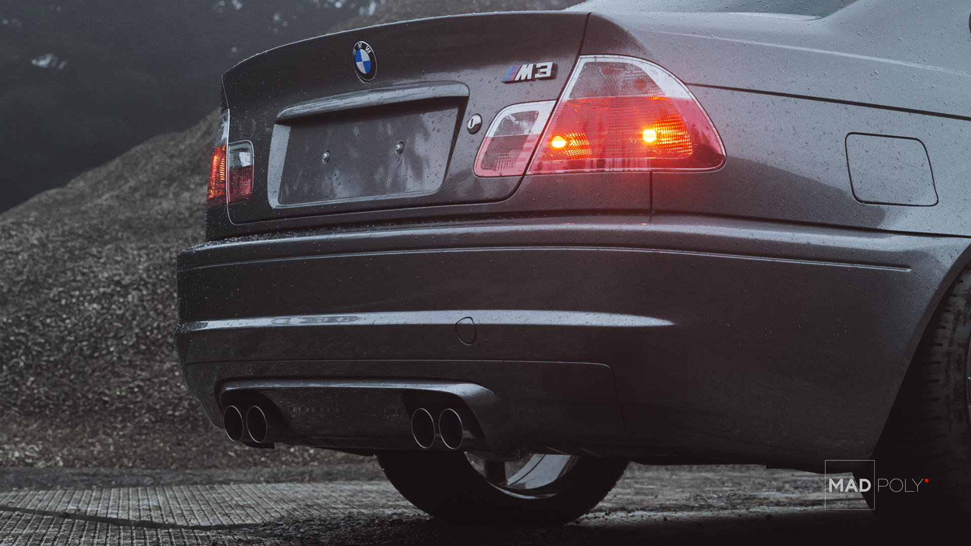 ArtStation - BMW M3 E46. Back