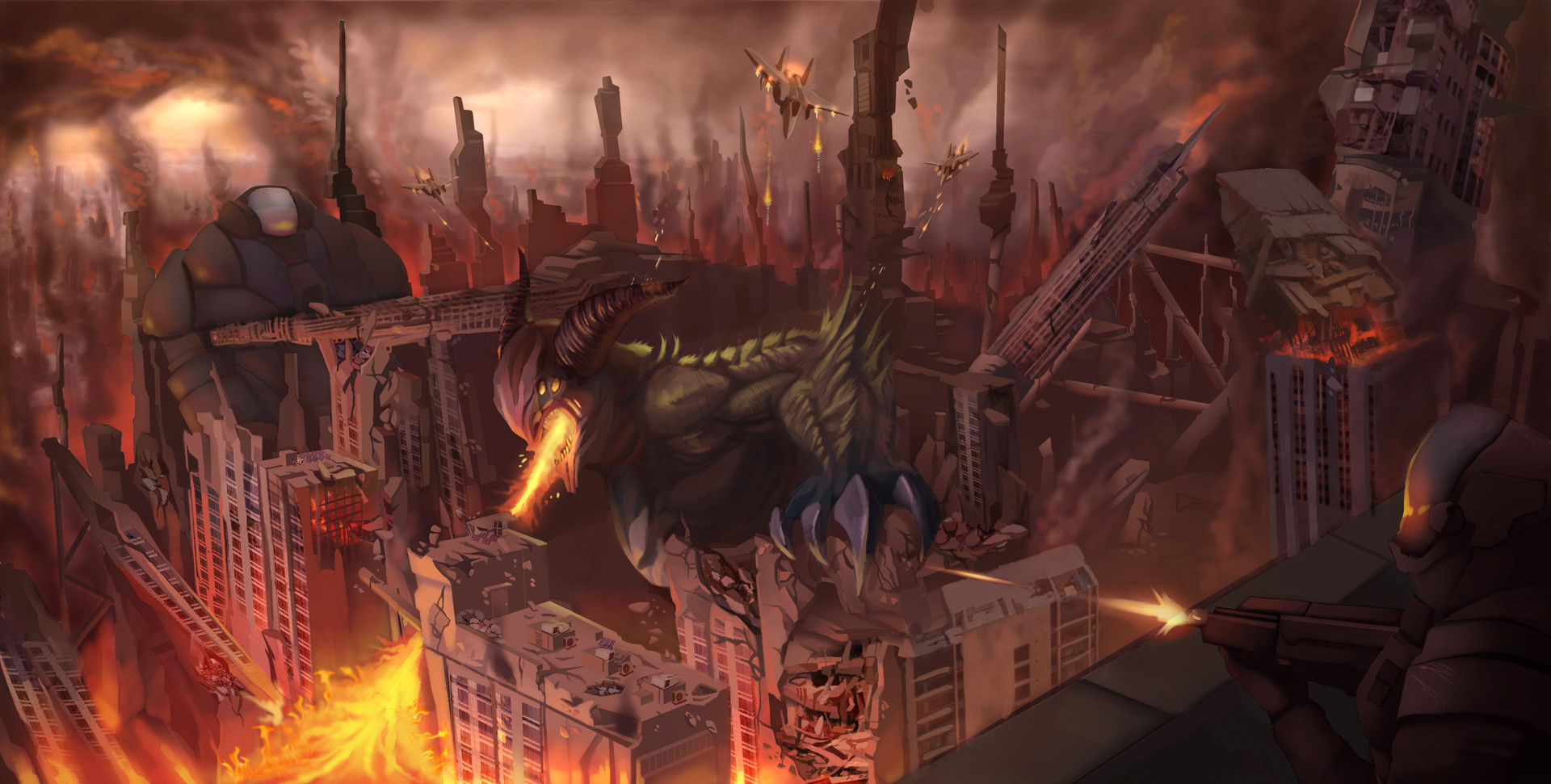 ArtStation - calamity beast