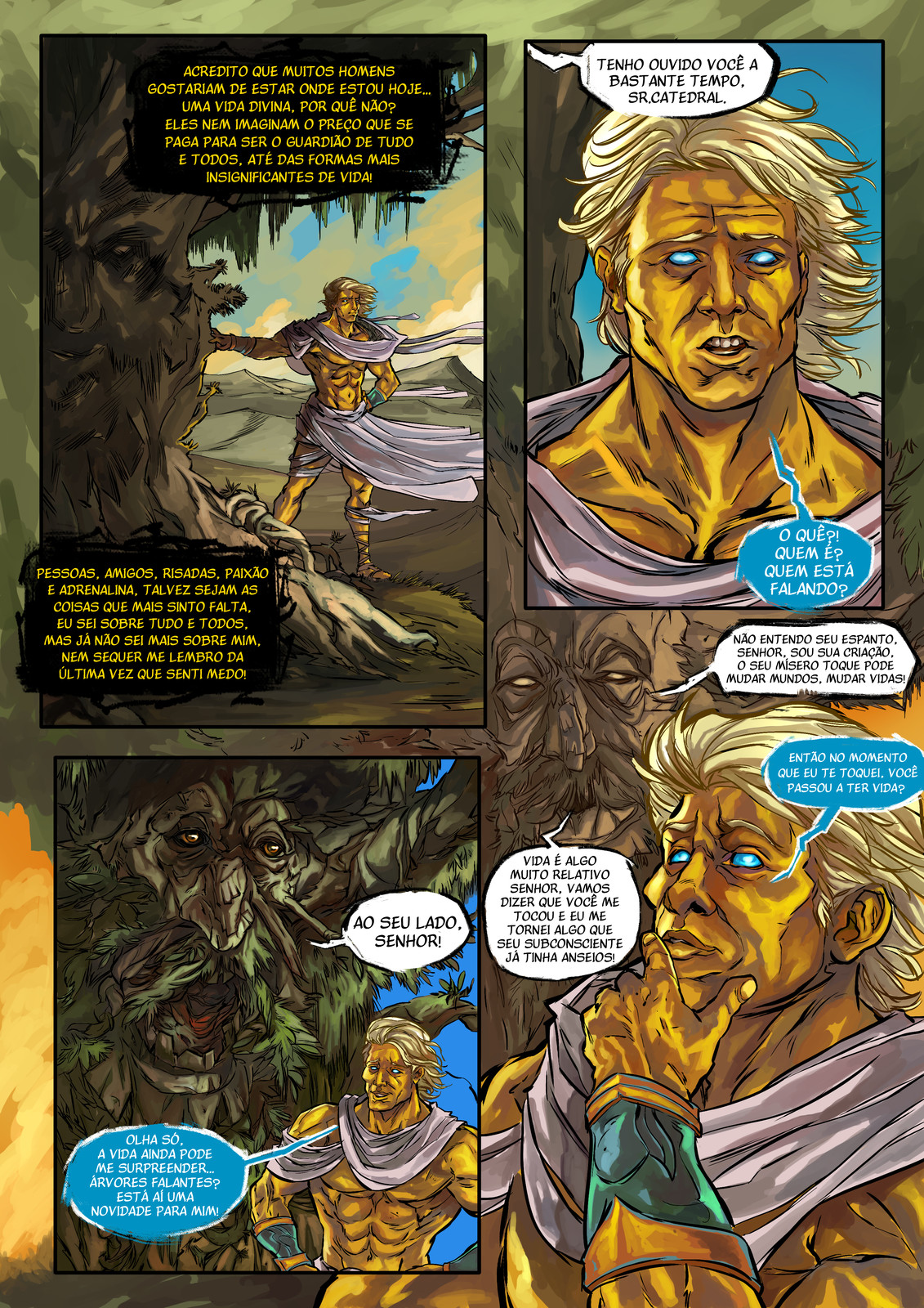 GEORGE WOLF - CATHEDRAL (Comics)