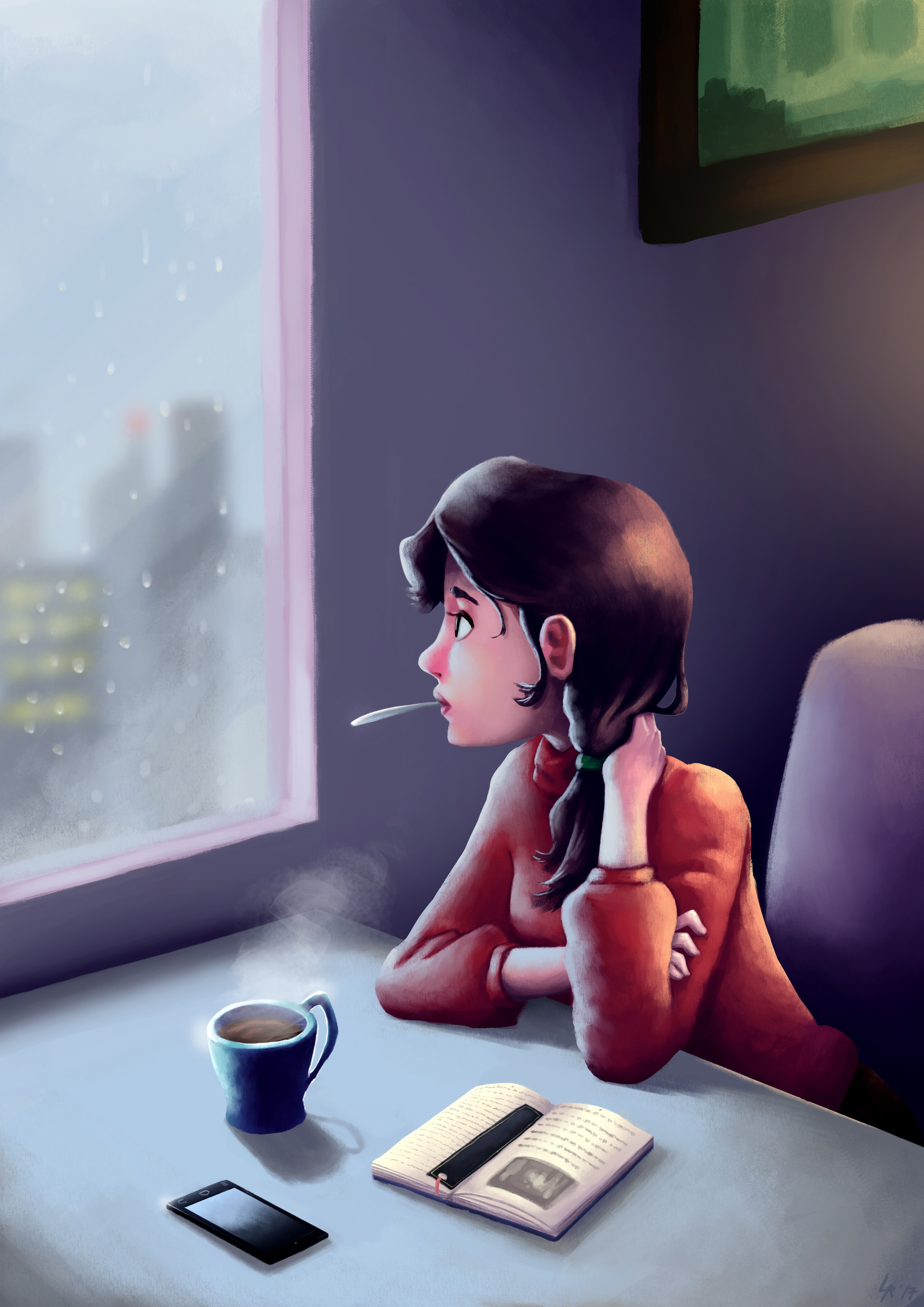 ArtStation - Rainy and Cold