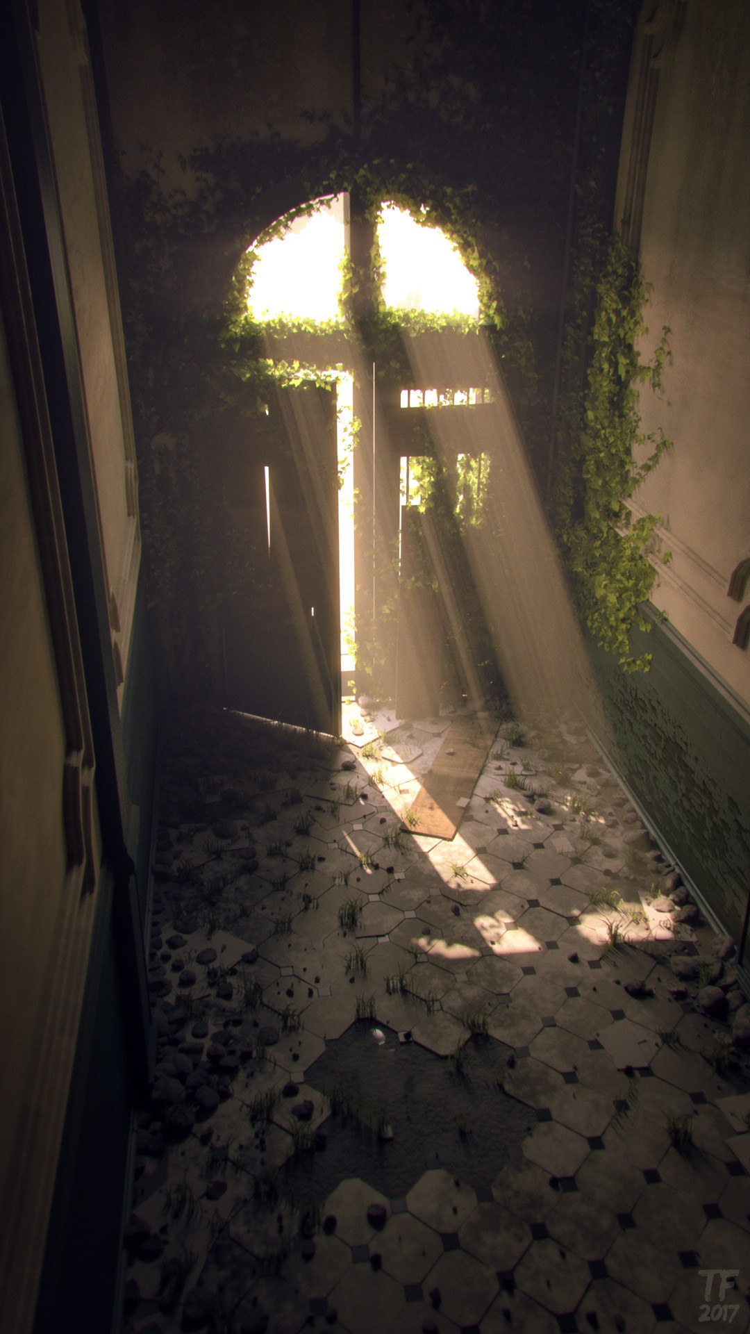 ArtStation - Forgotten Hallway