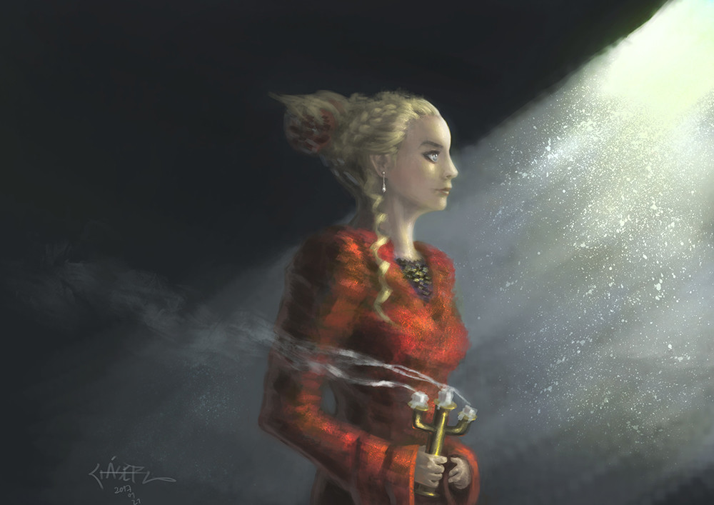 ArtStation - Red princess