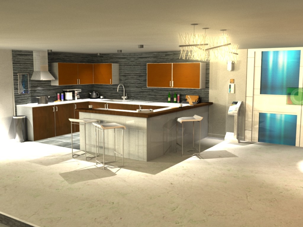 Alex Lawson - (WIP) Mass Effect inspired apartment