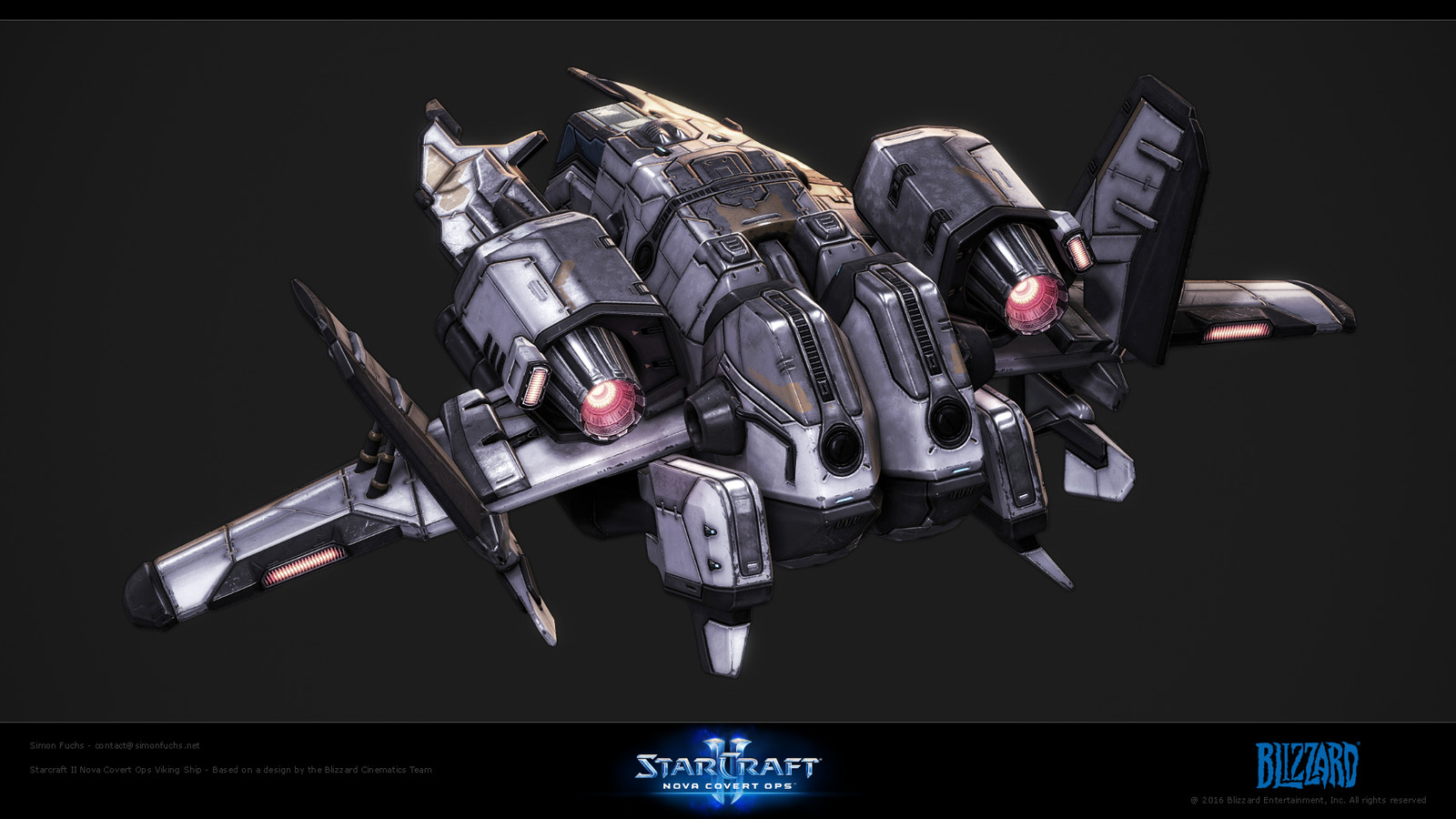 Simon Fuchs - SCII - Nova Covert Ops - Viking Ship