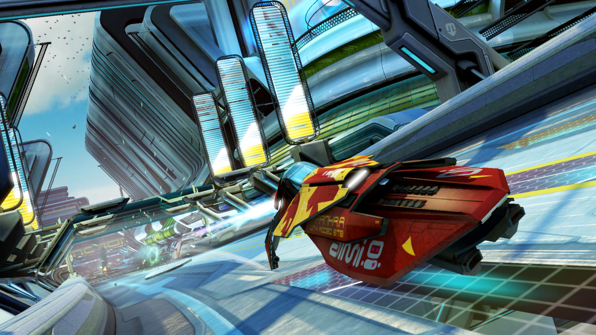ArtStation - Wipeout Track - Talons Junktion