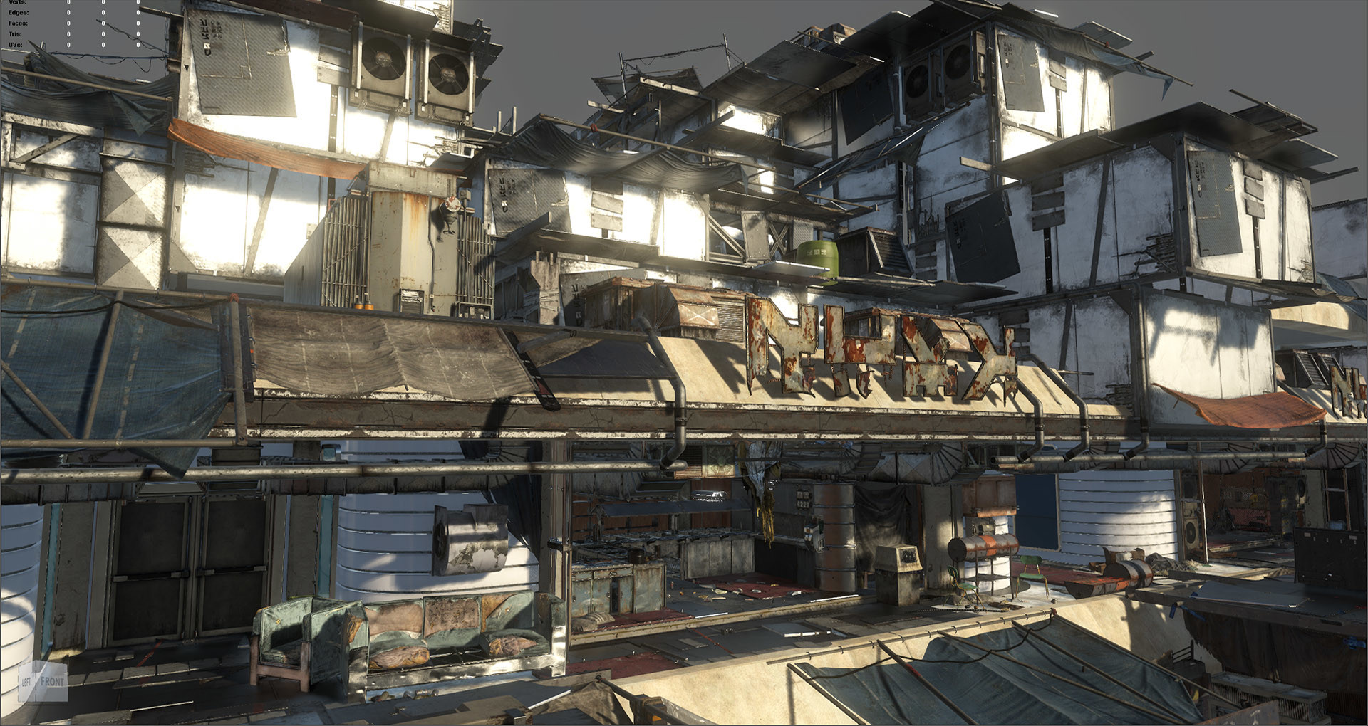 Ryan Spinney - Killzone: Shadow Fall - Helghast Vekta Slums