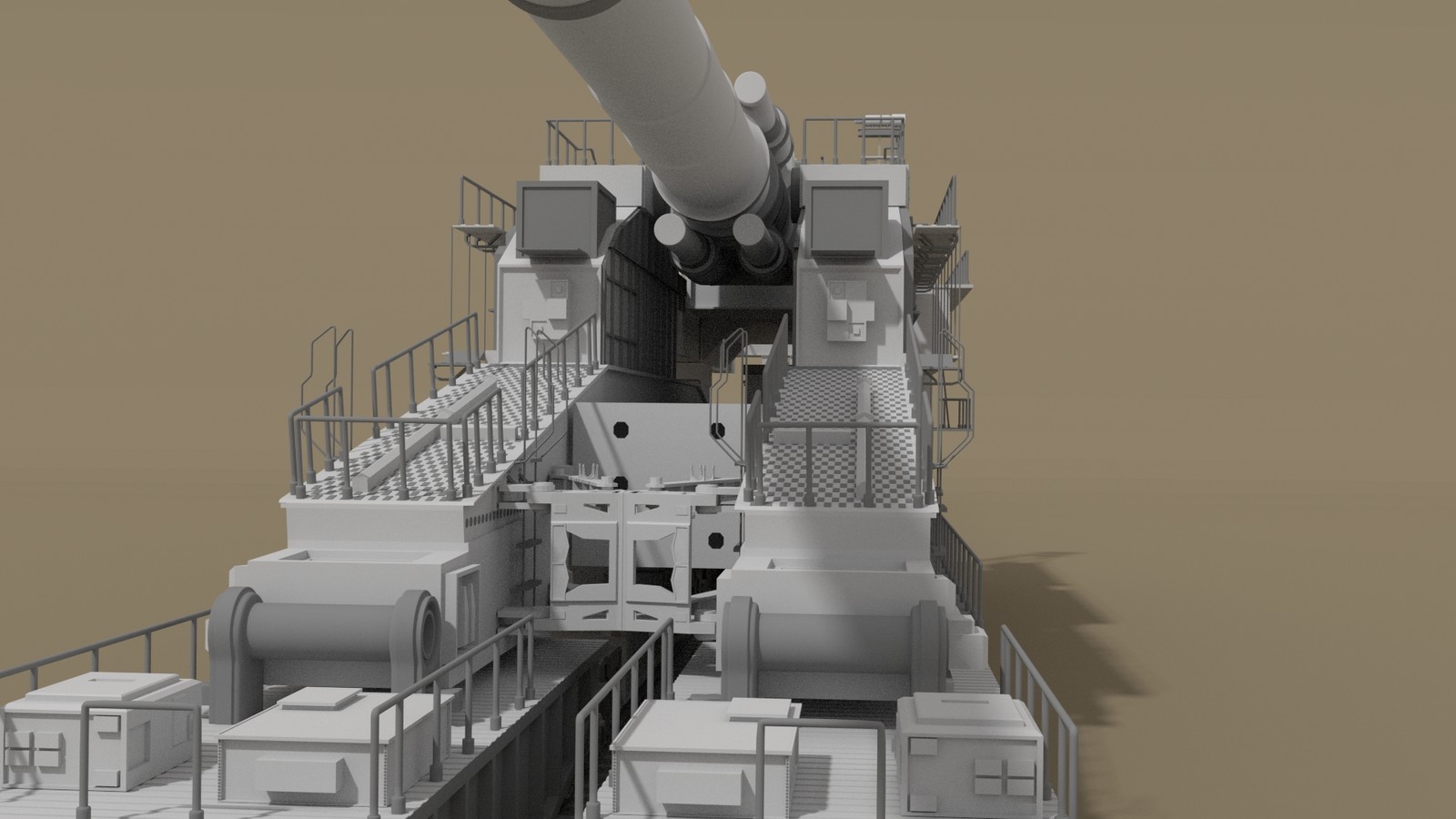 Daniel Dalcomuni - Railway Gun 800mm Gustav/Dora