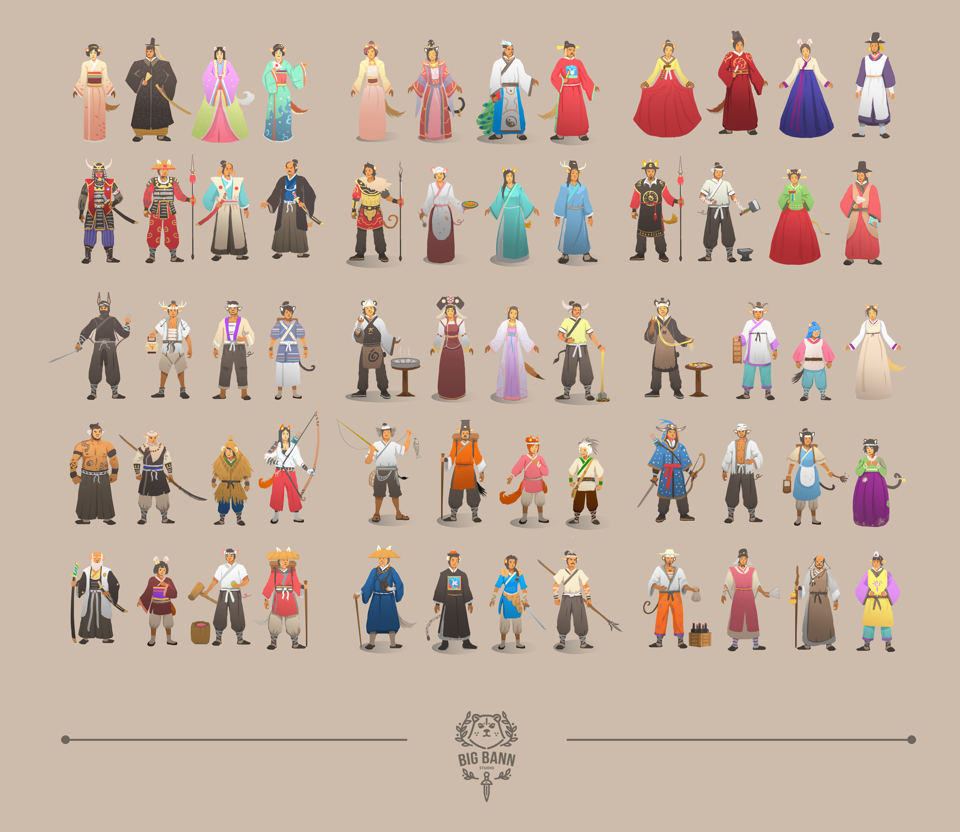 ArtStation - Kemonomimi Concept