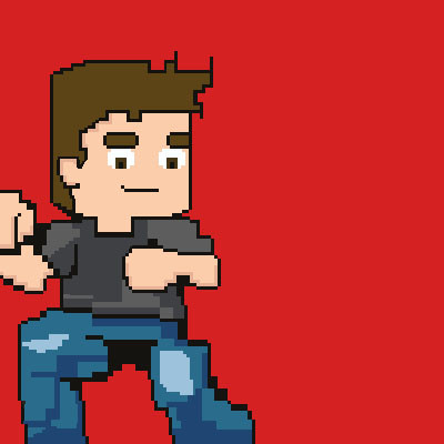 ArtStation - Own Character pixel art