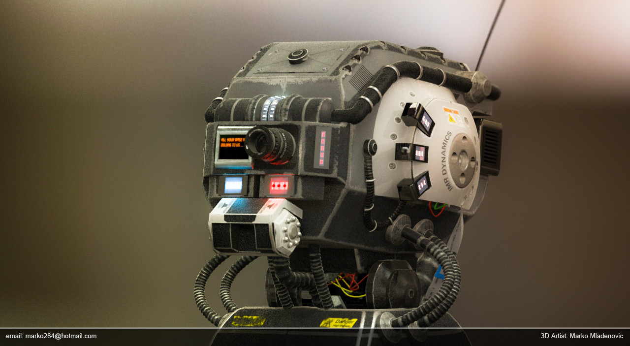 Marko Mladenovic - Android concept "Work in progress"