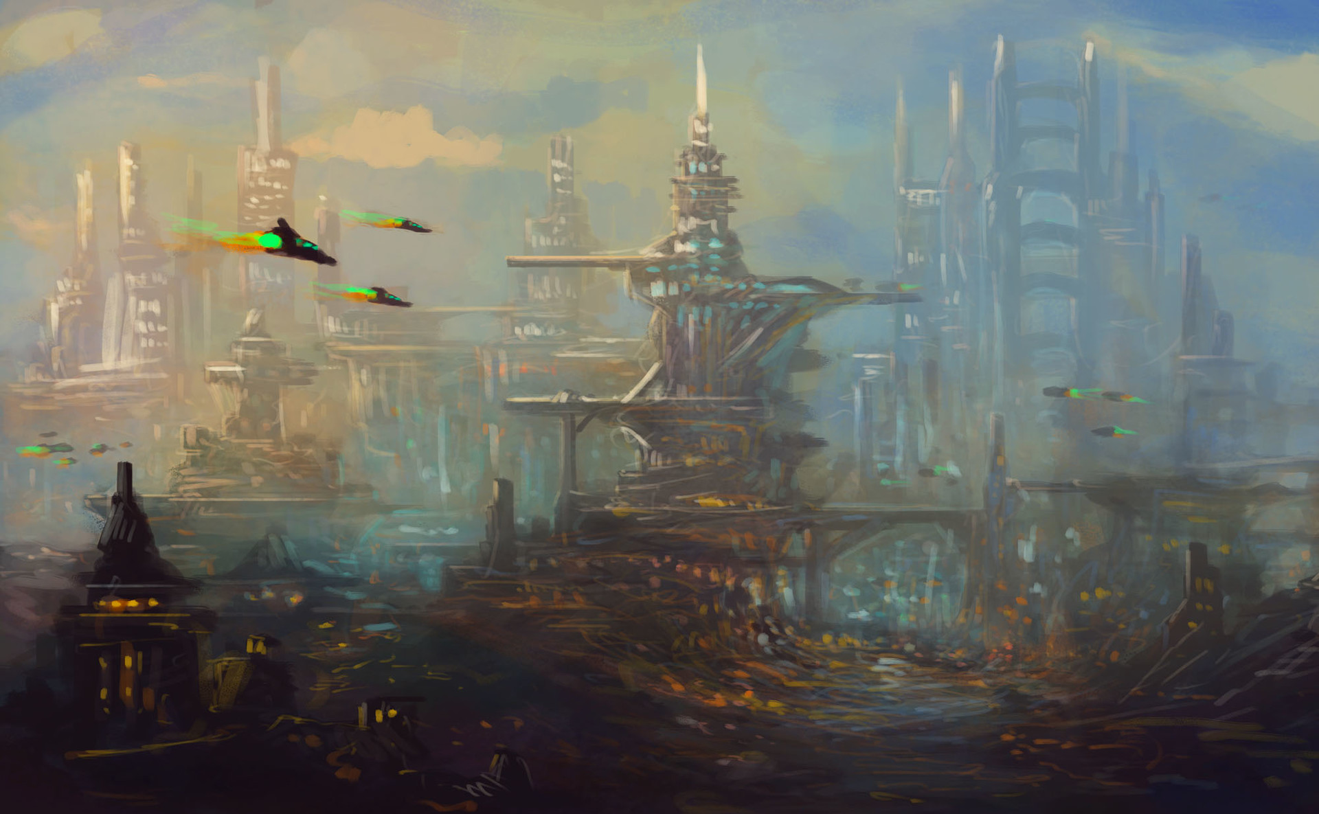 ArtStation - City Dev 01