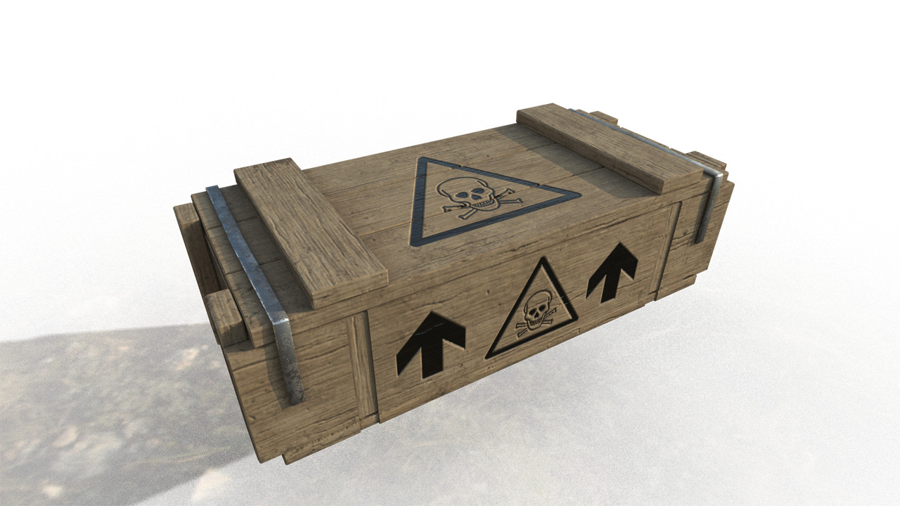 ArtStation - Military Crate