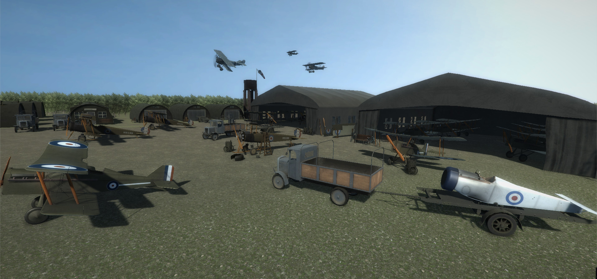 ArtStation - WW1 Aircraft SE5a Low Poly
