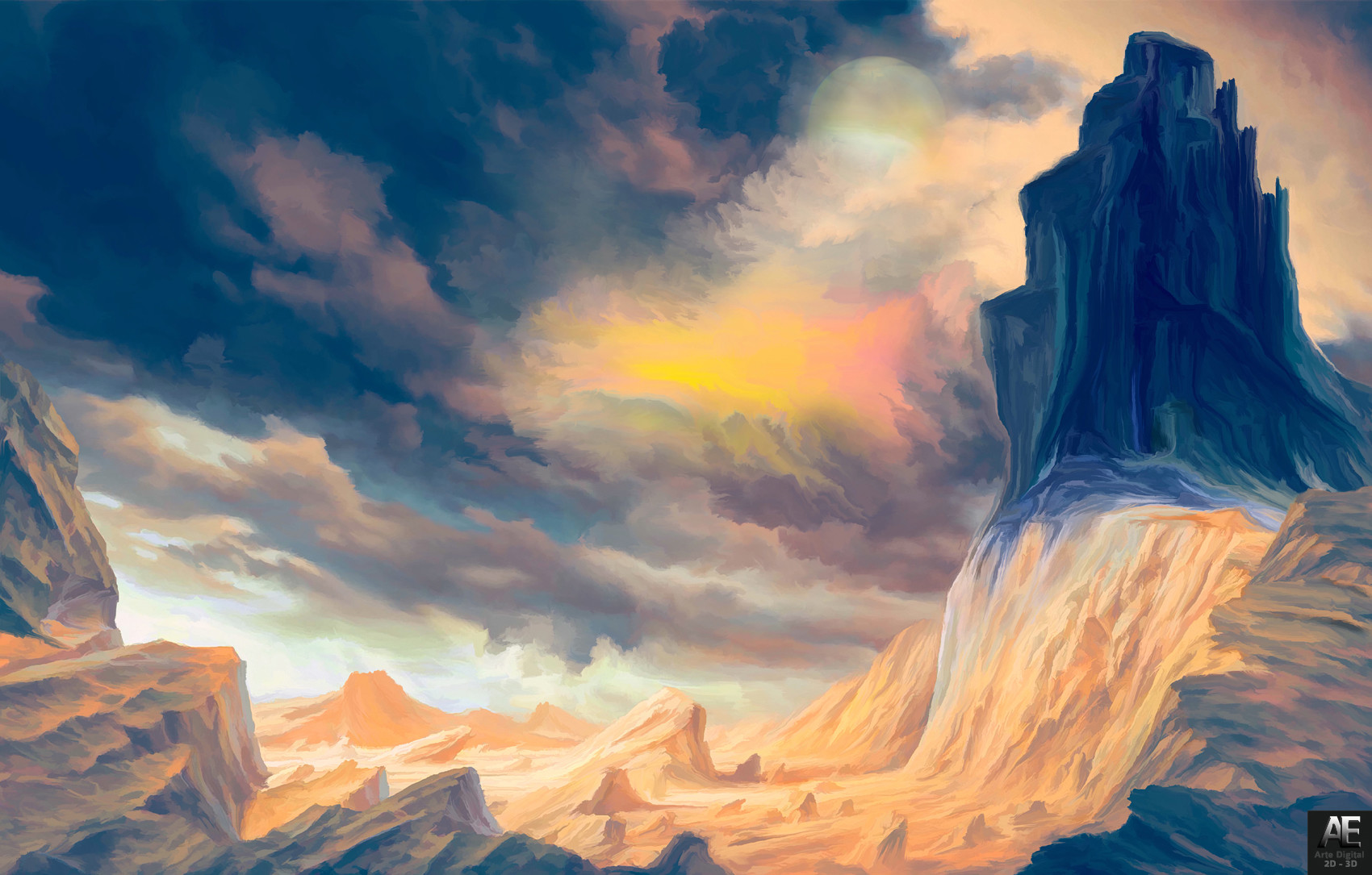 ArtStation - Oniric Landscape