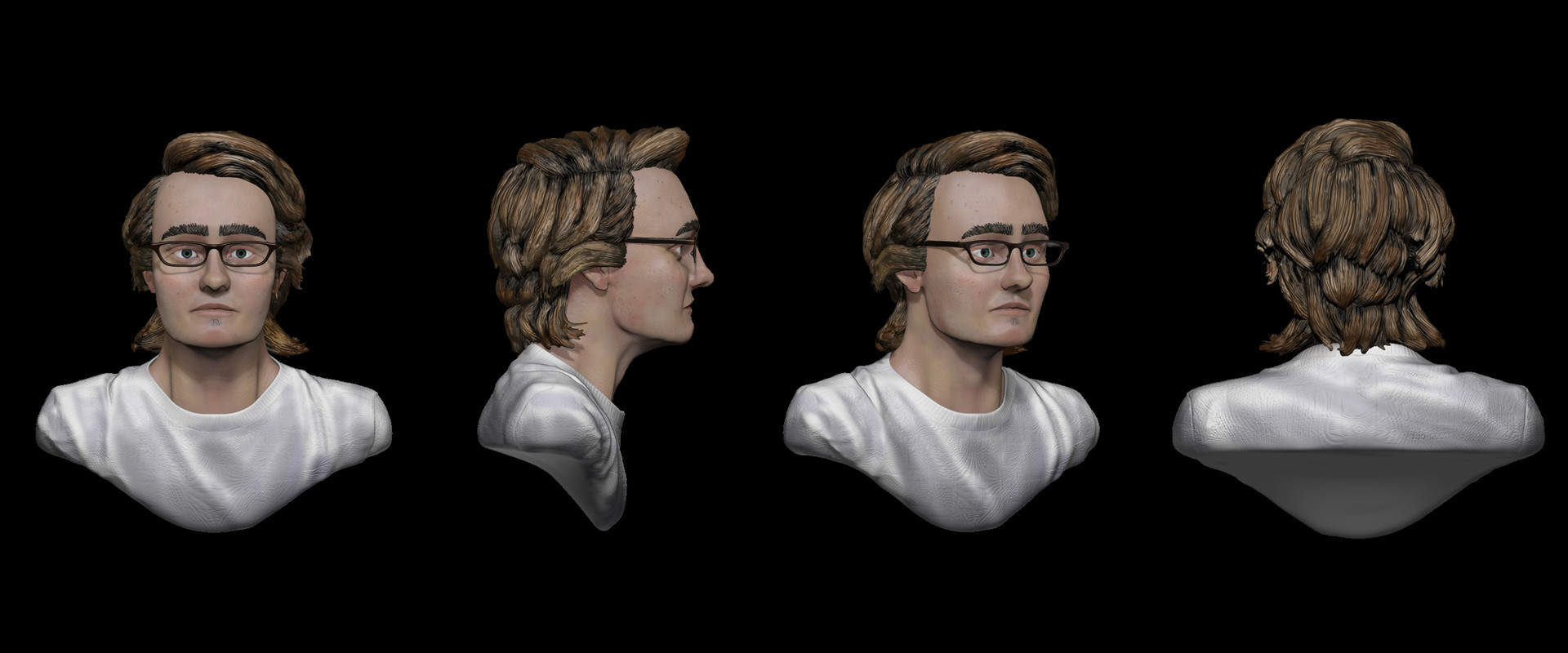 ArtStation - self-portrait