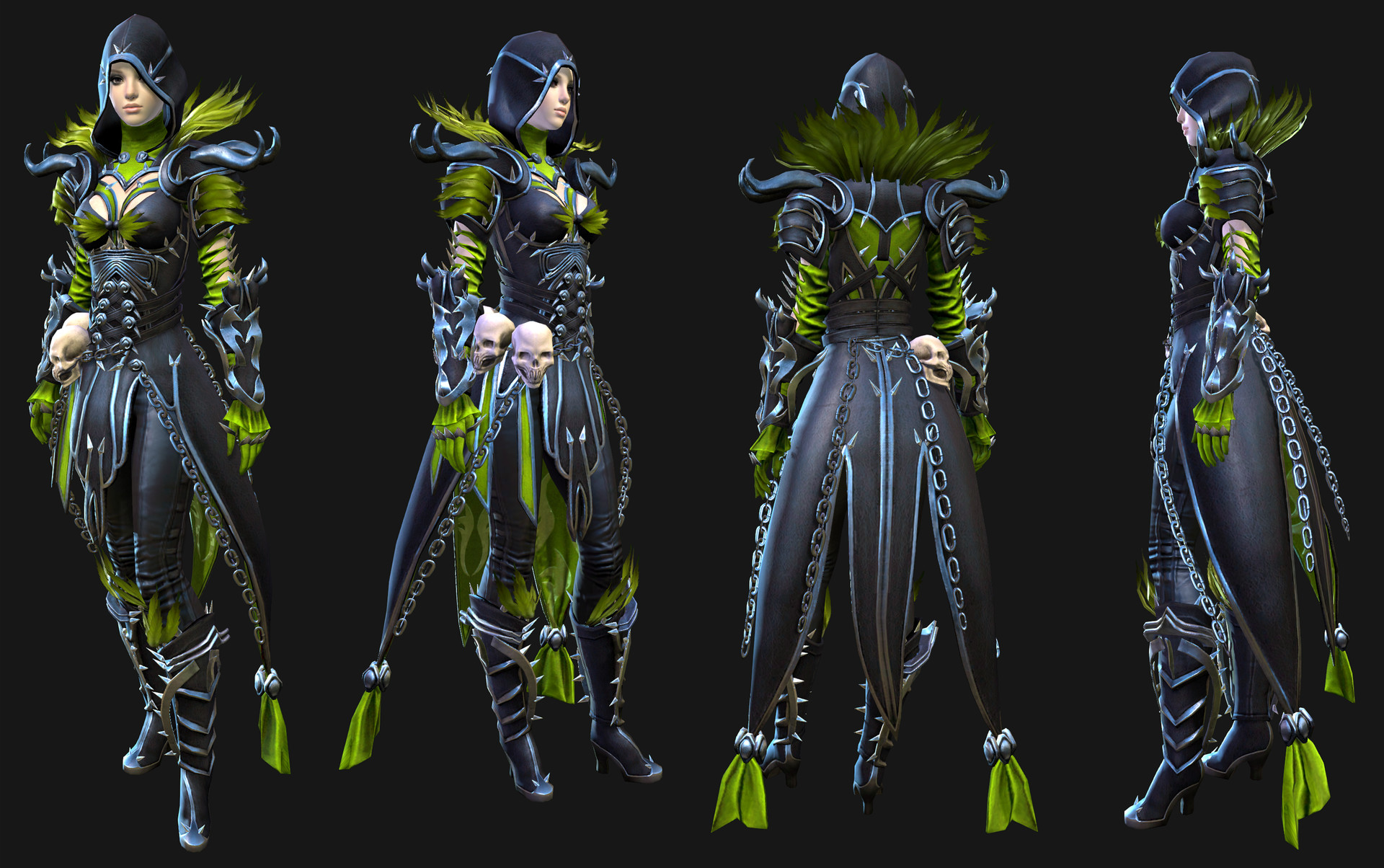 ArtStation - Marjory outfit GW2